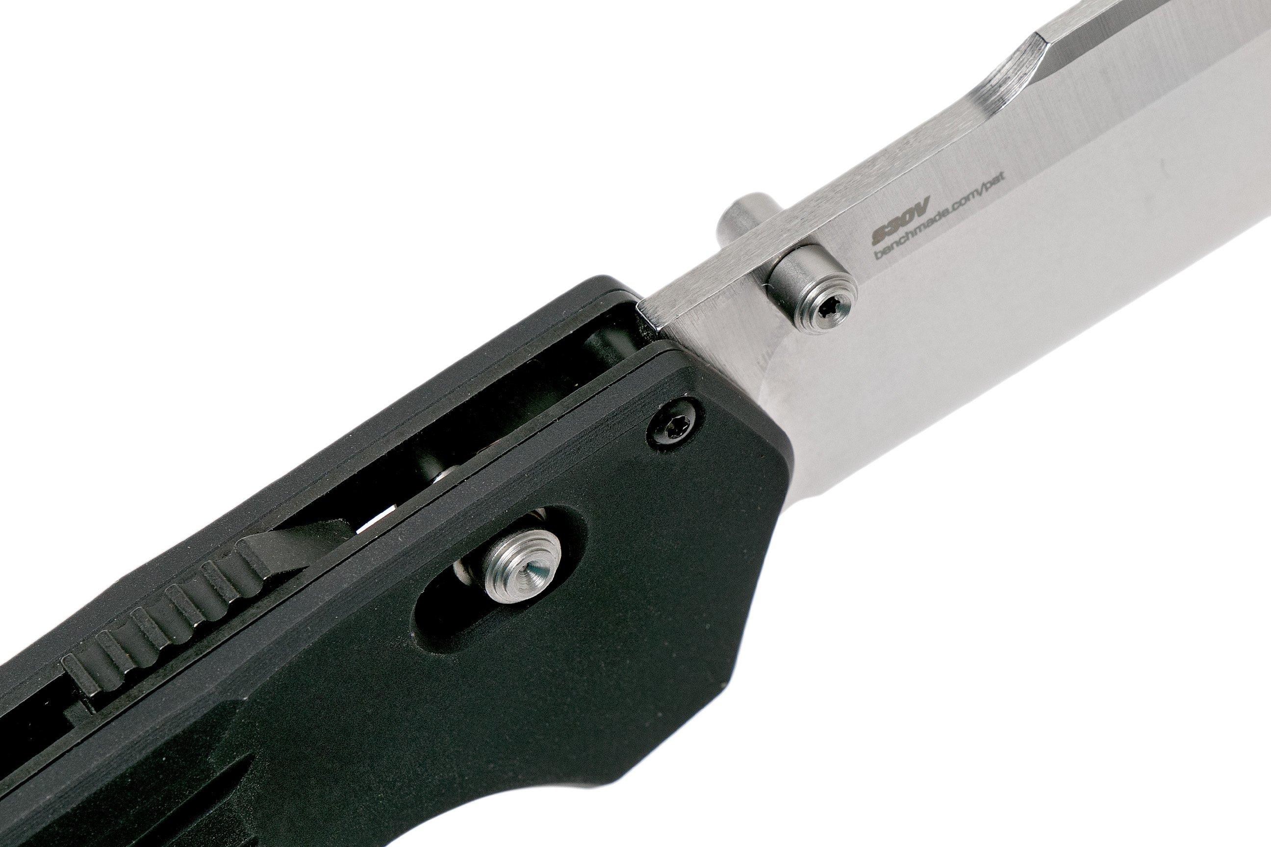 Benchmade Vallation 407 plain edge, pocket knife | Advantageously ...