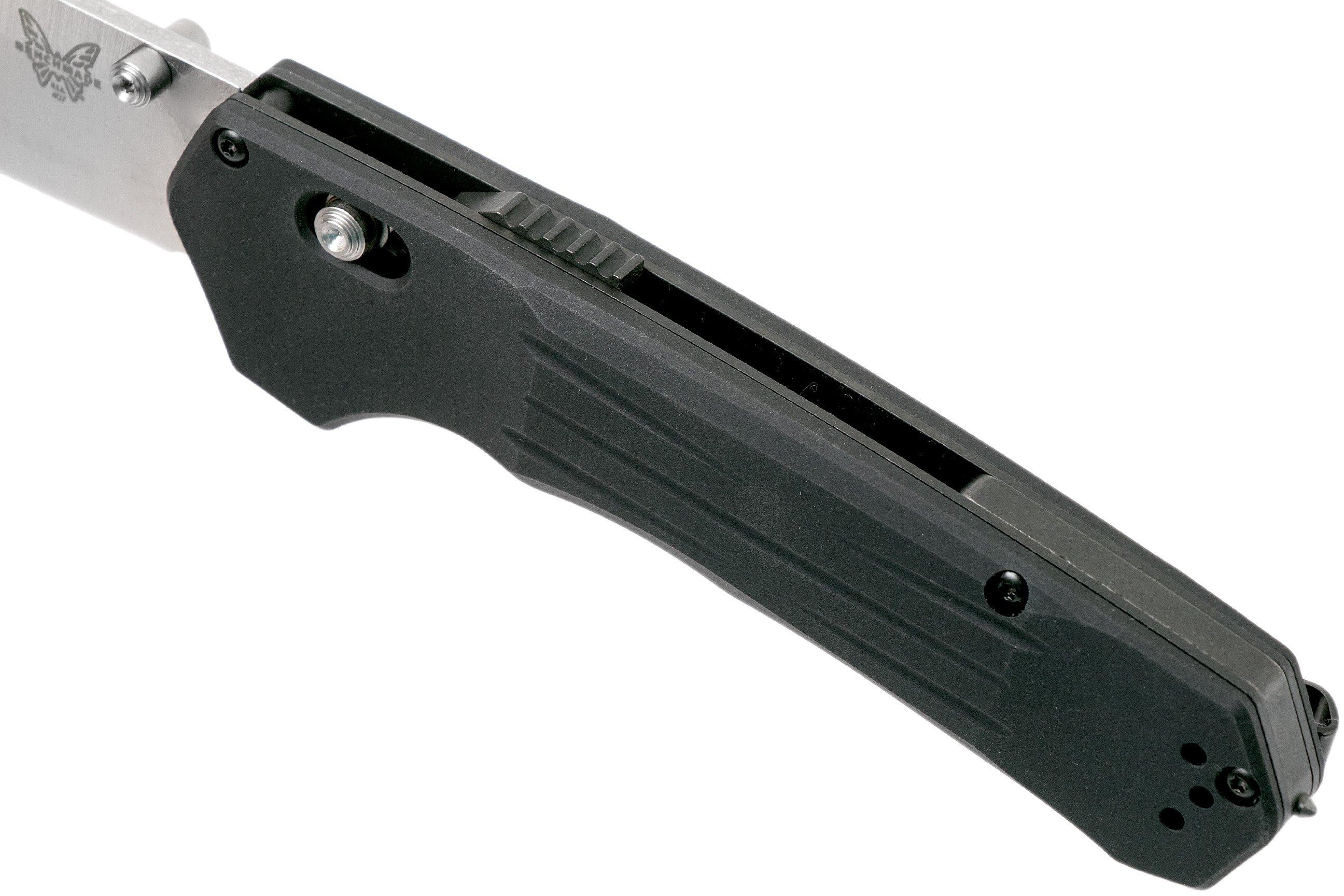 Benchmade Vallation 407 plain edge, pocket knife | Advantageously ...