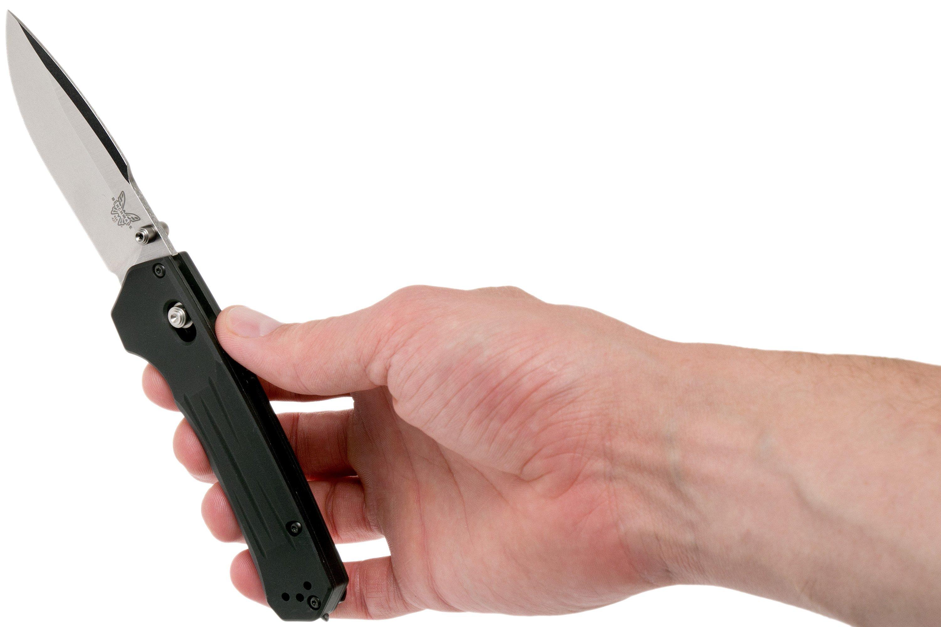 Benchmade Mini Vallation 427 plain edge, pocket knife | Advantageously ...