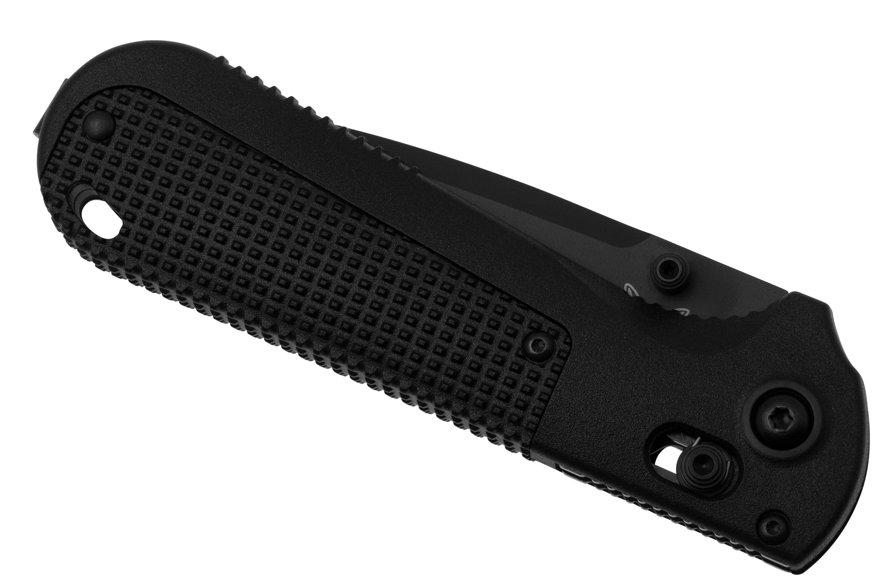Benchmade Redoubt Black 430SBK-02 serrated pocket knife ...