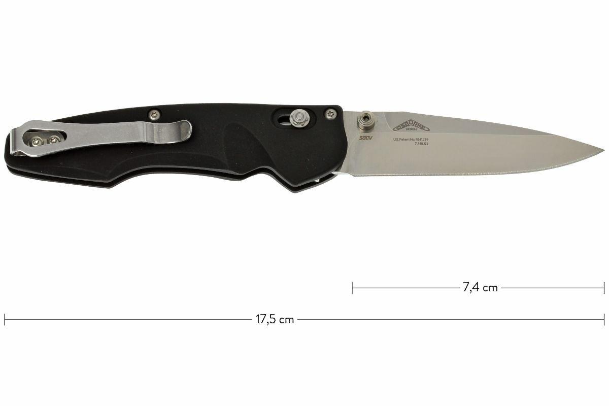 Benchmade 470-1 Emissary Black | Fare acquisti vantaggiosamente su ...