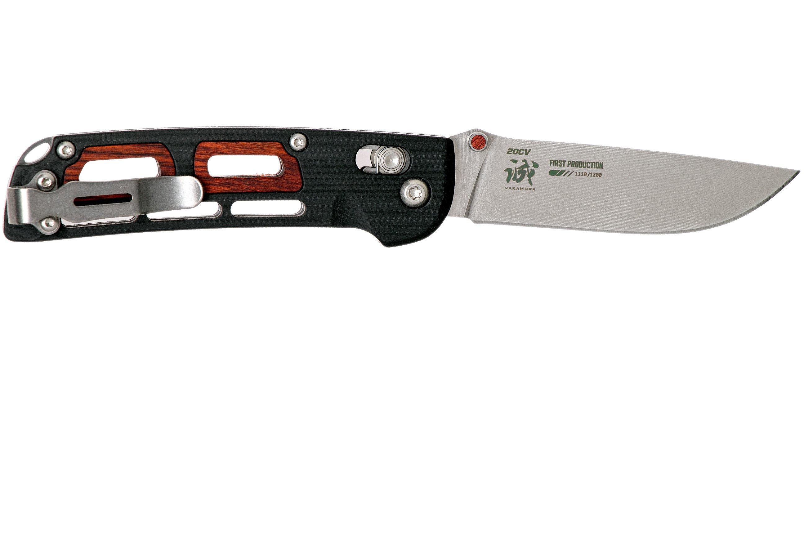 Benchmade Saibu 486 pocket knife, Seiichi Nakamura Design ...