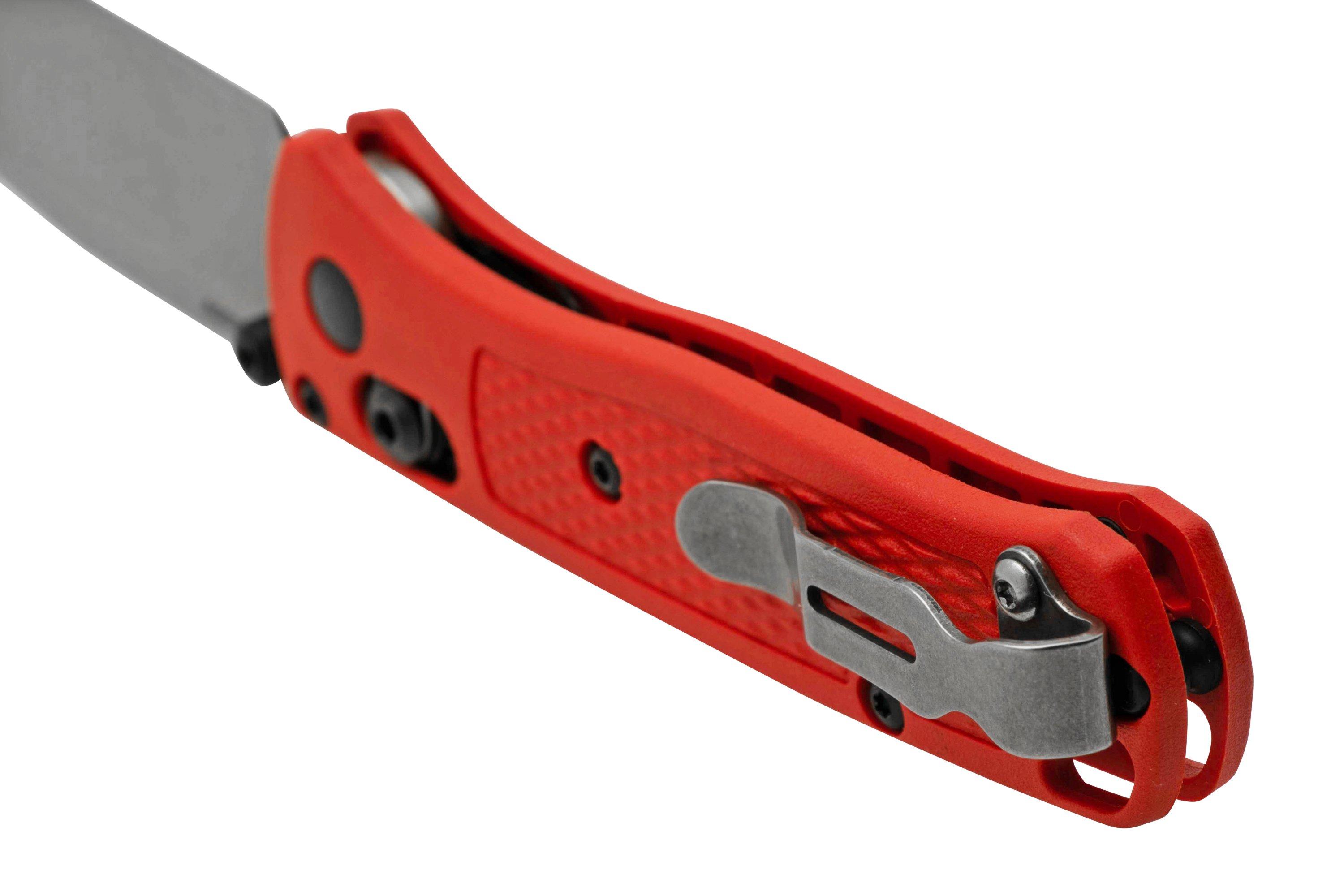 Benchmade Mini Bugout 533-04, Mesa Red Grivory, pocket knife ...