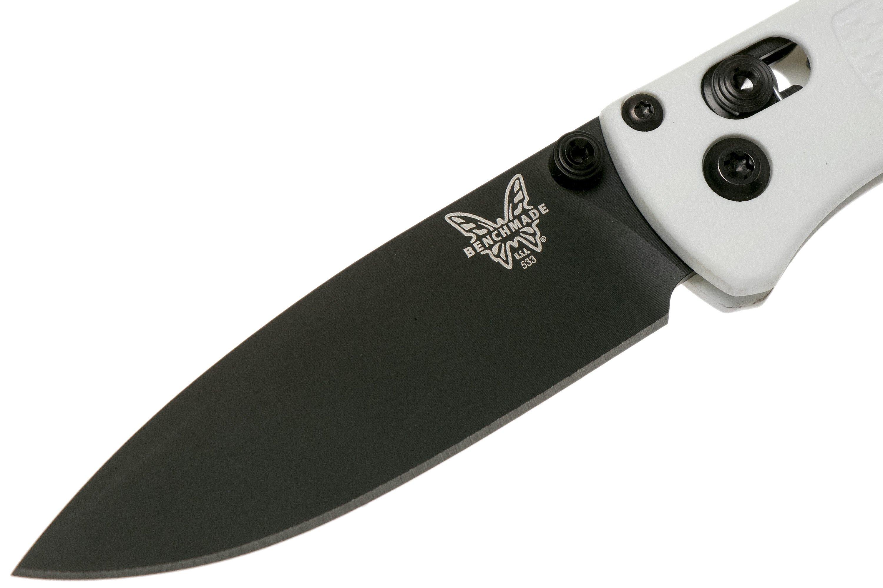 Benchmade Mini Bugout 533BK-1 White navalha | Compras vantajosas em ...
