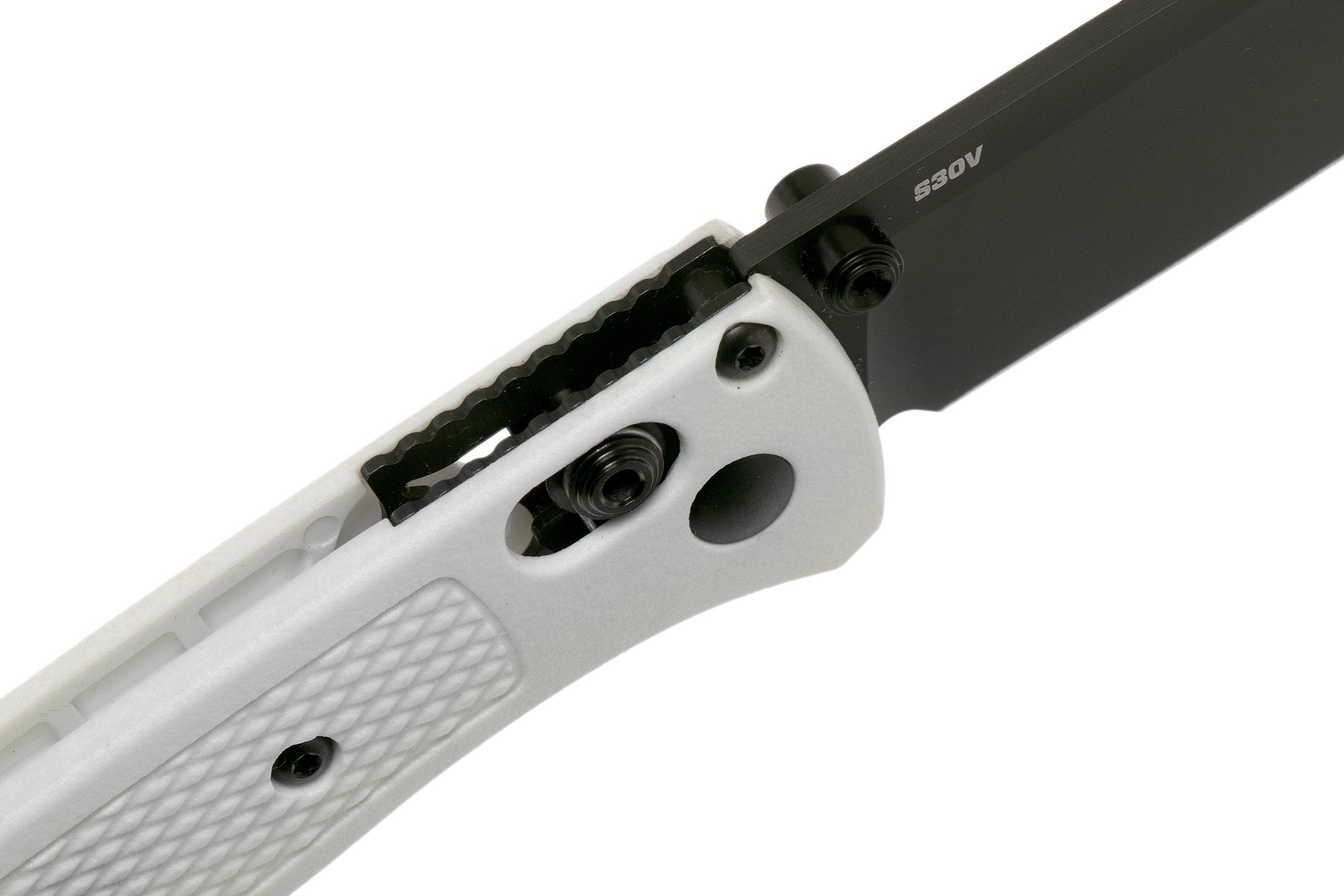 Benchmade Mini Bugout 533BK-1 White pocket knife | Advantageously ...