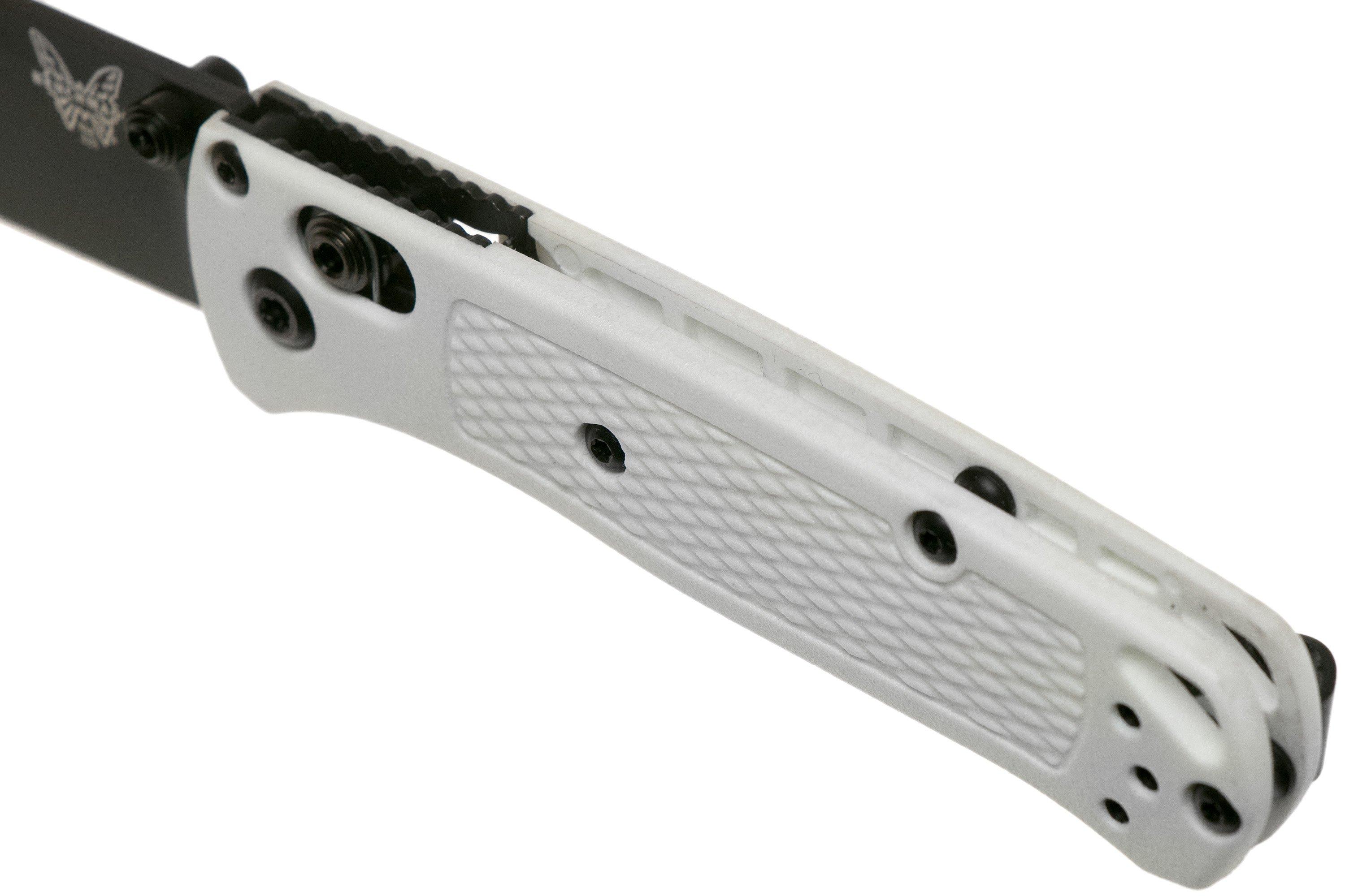 Benchmade Mini Bugout 533BK-1 White pocket knife | Advantageously ...