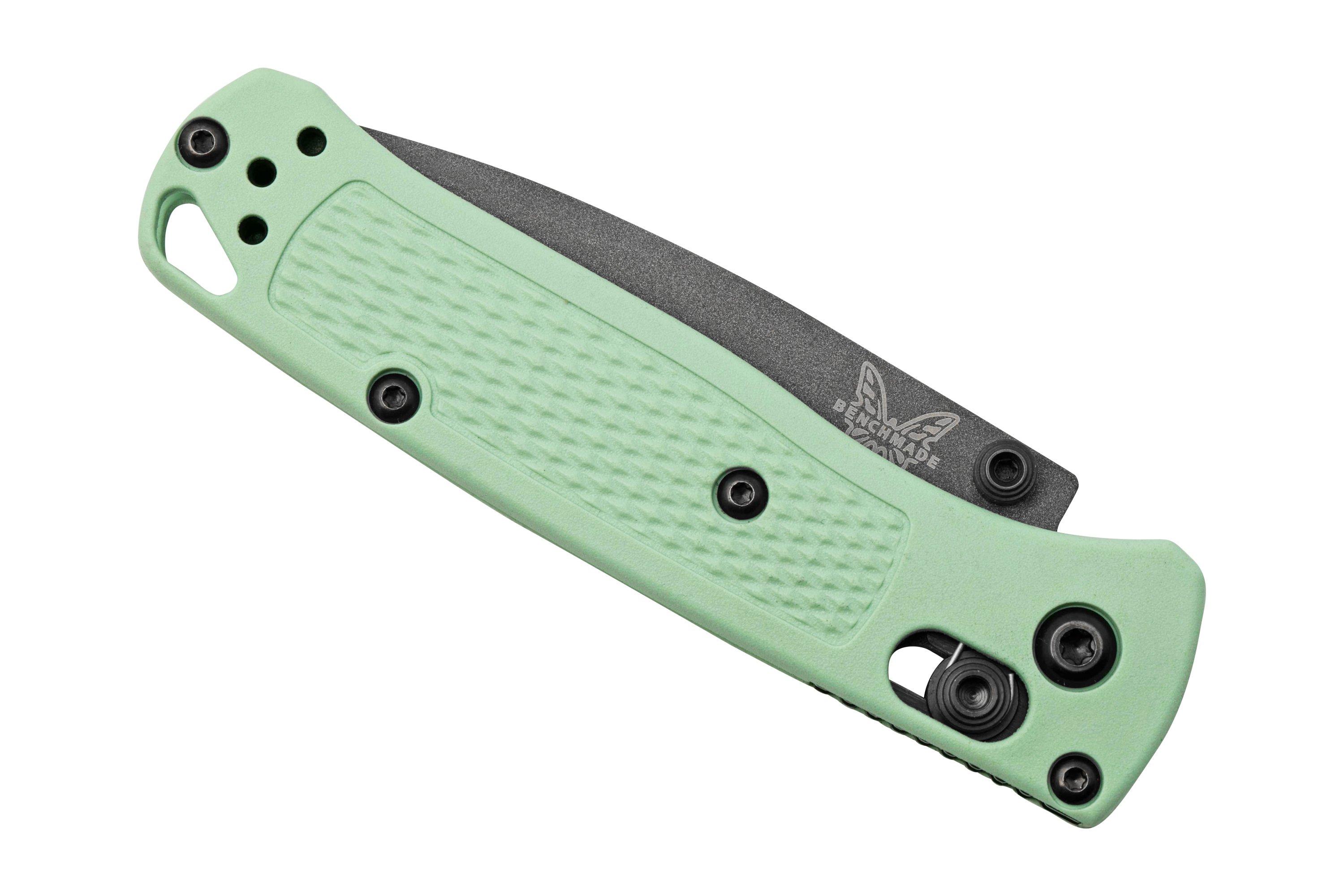 Benchmade Mini Bugout 533GY-06, Sea Foam Grivory, pocket knife ...