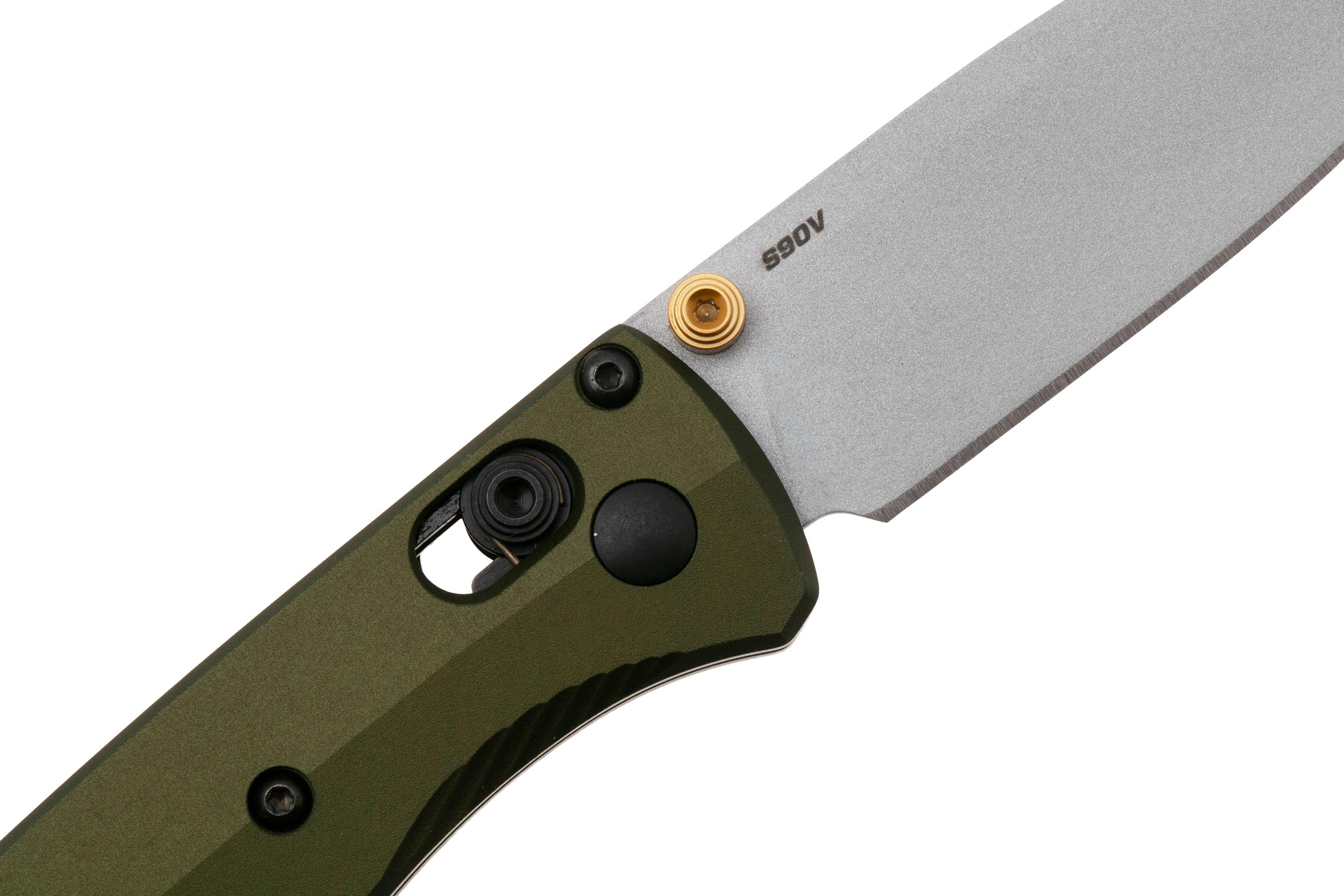 Benchmade Mini Bugout 533SL-10 Crushed Silver Cerakote CPM S90V ...
