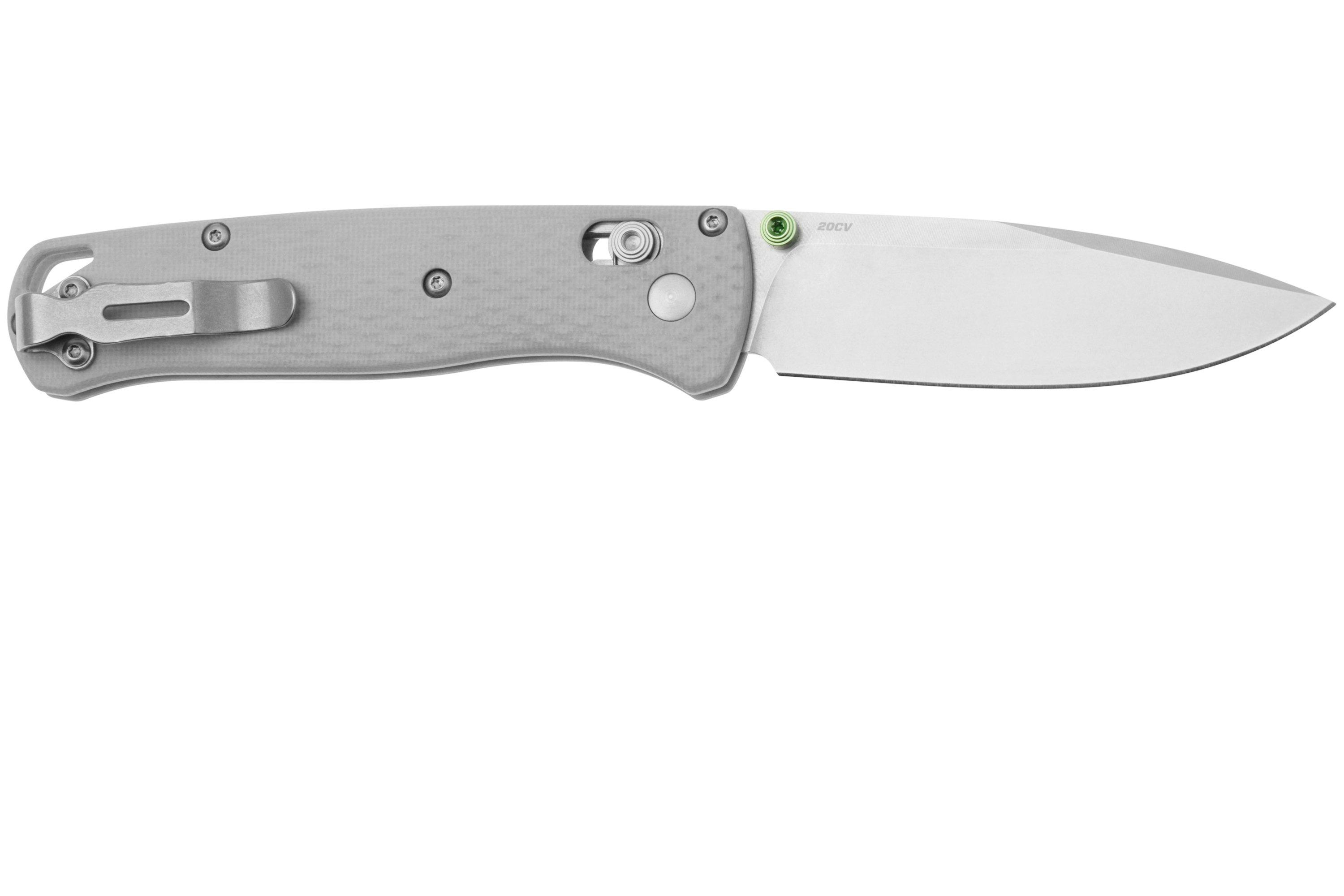 Benchmade Bugout 535-2002 Textured Gray G10, CPM 20CV, Limited Edition navaja | Compras con ...
