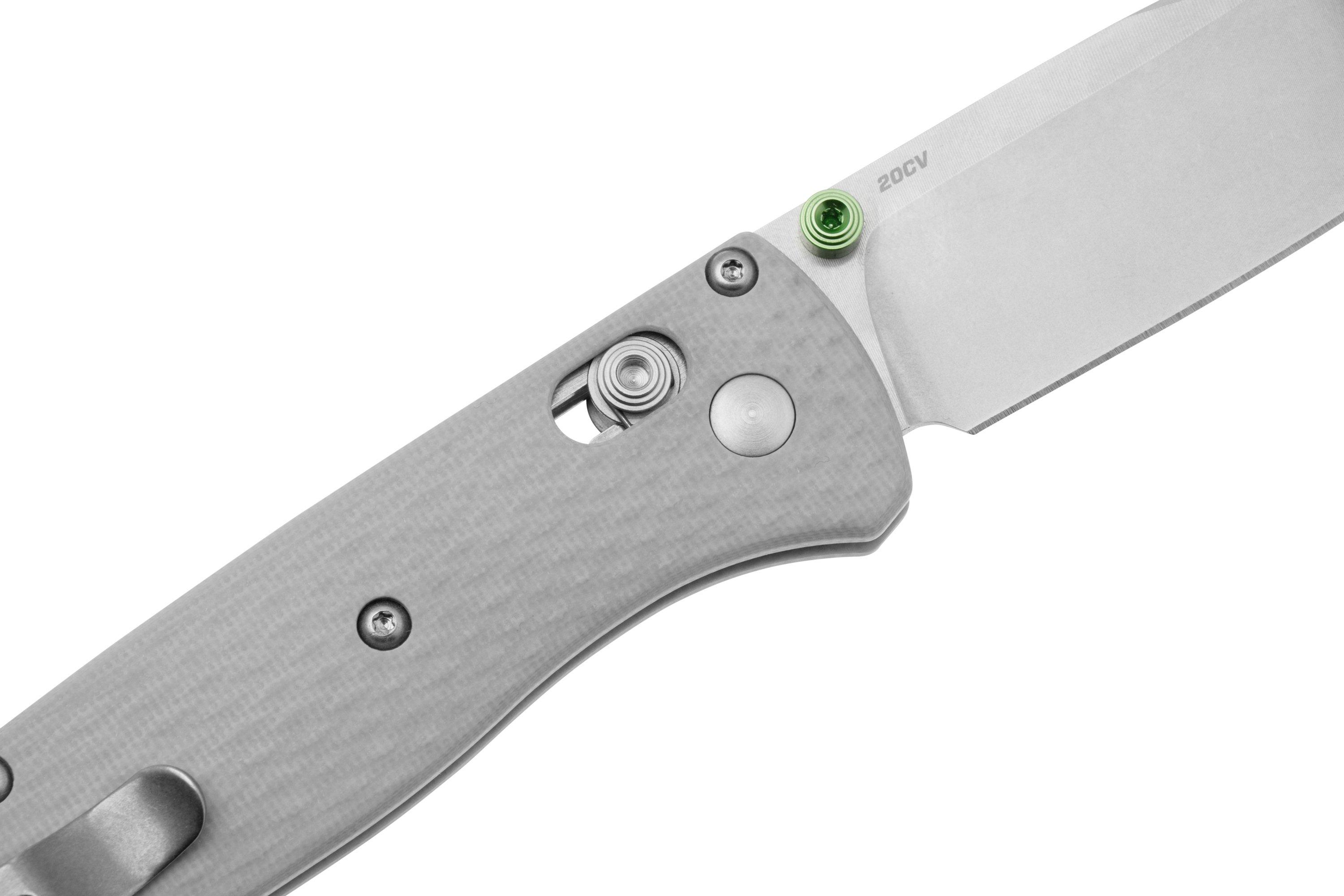 Benchmade Bugout 535-2002 Textured Gray G10, CPM 20CV, Limited Edition ...