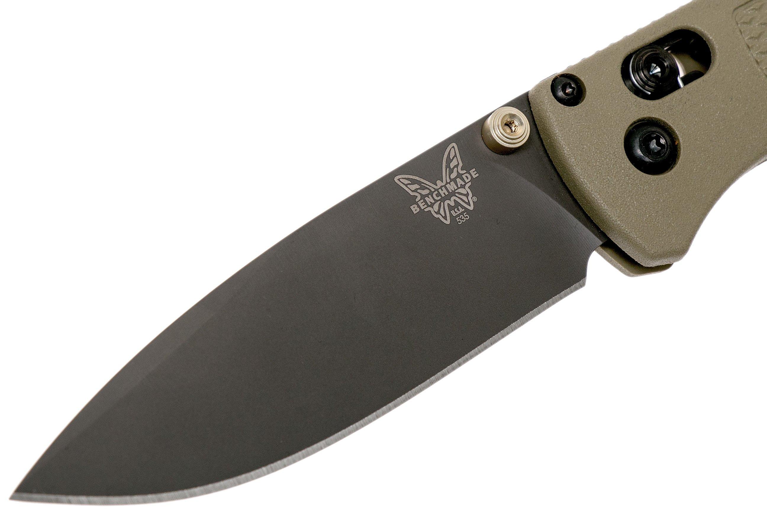 Benchmade Bugout 535GRY-1 Ranger Green pocket knife | Advantageously ...