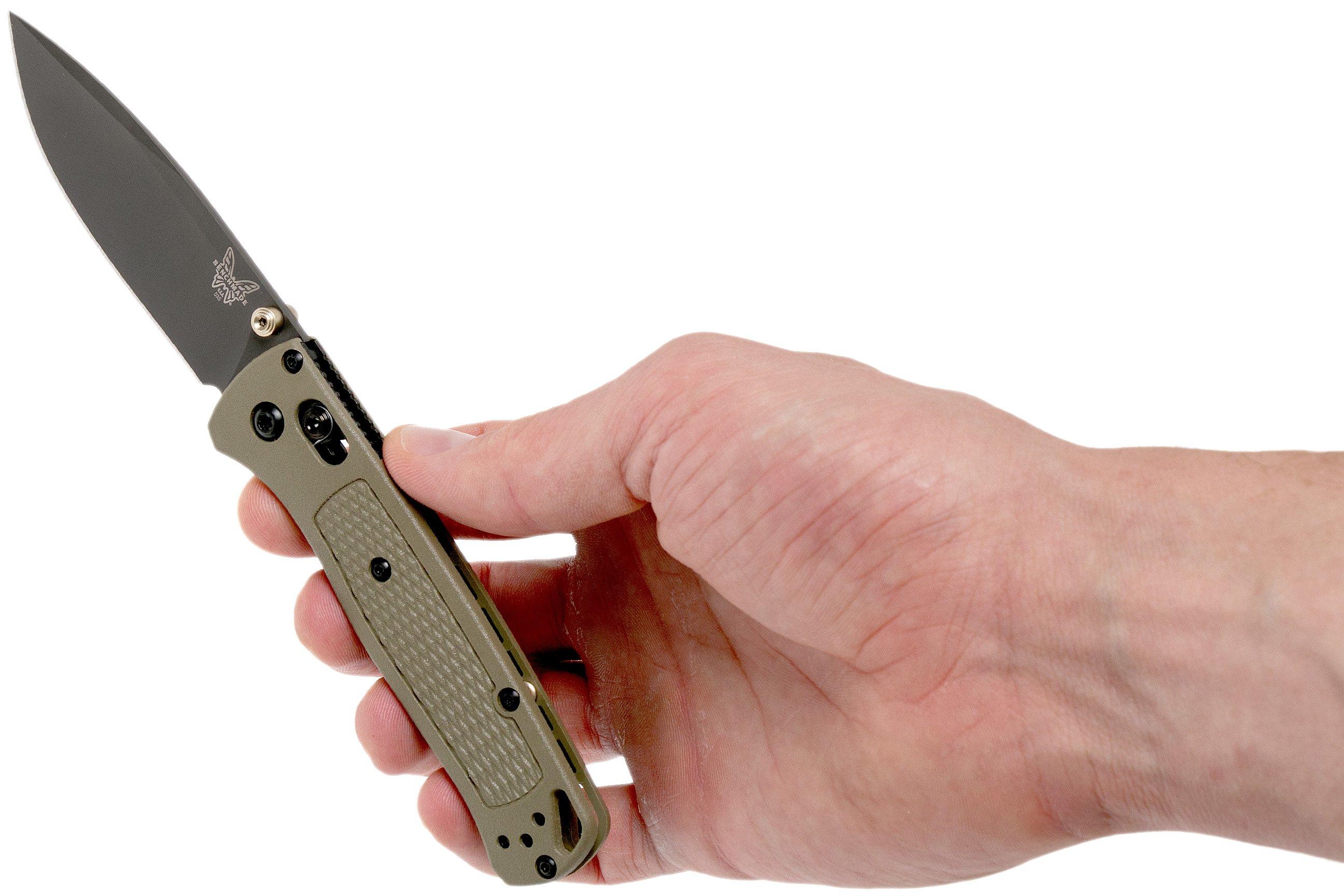 Benchmade Bugout 535GRY-1 Ranger Green pocket knife | Advantageously ...