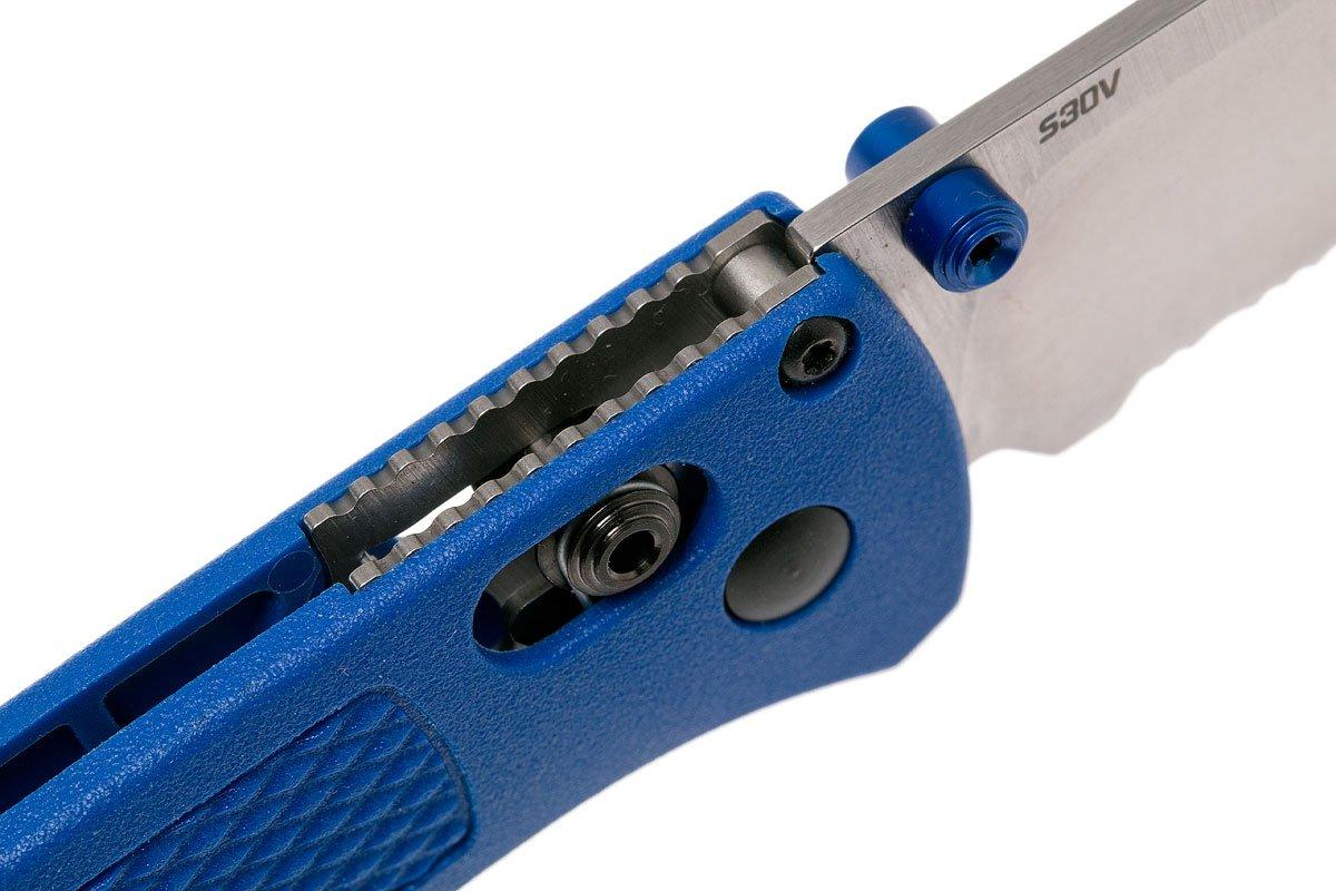 Benchmade Bugout 535S pocket knife, partially serrated | Advantageously ...