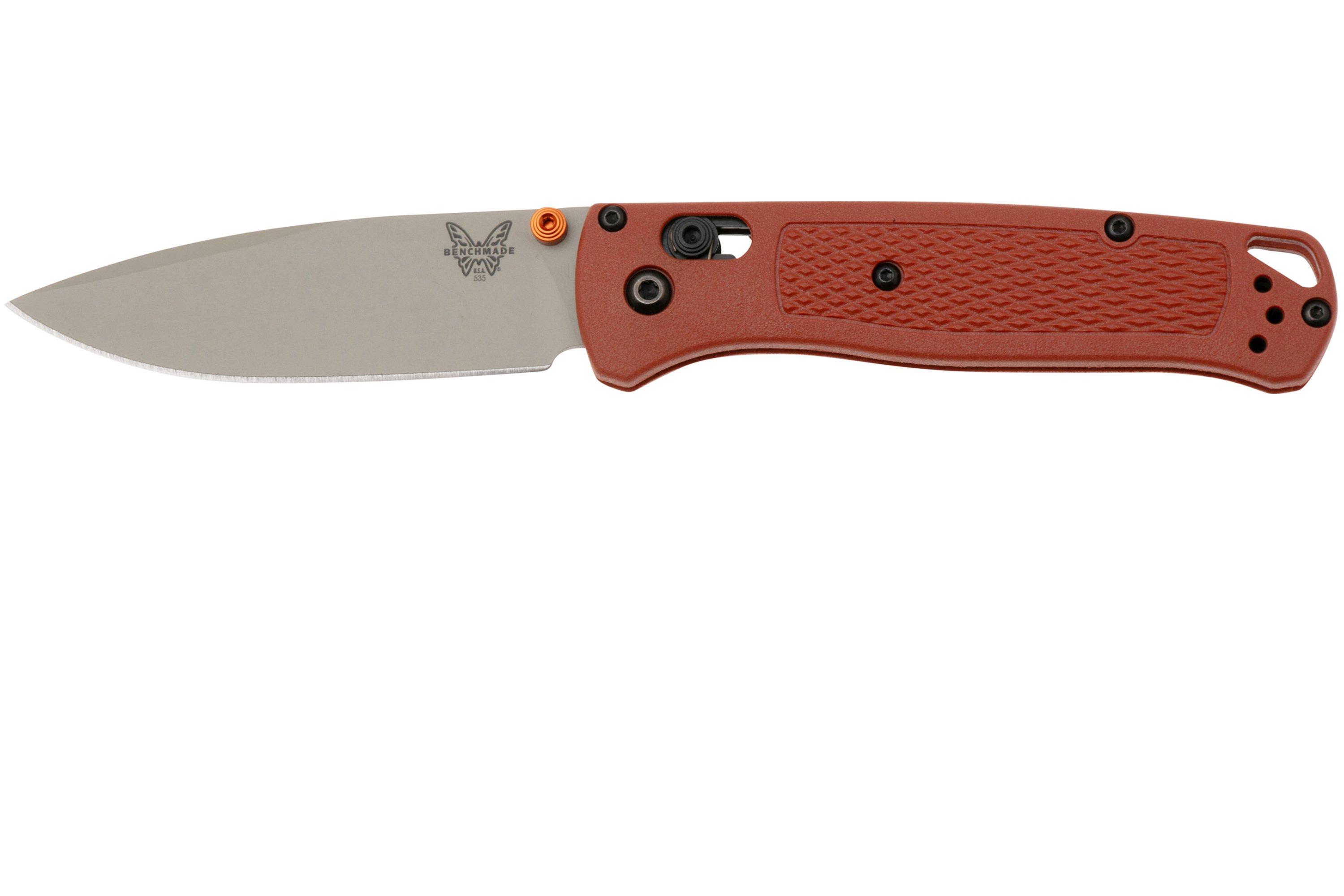 Benchmade Bugout 535TN-10 Cerakote S30V, Rust Orange Grivory, coltello ...