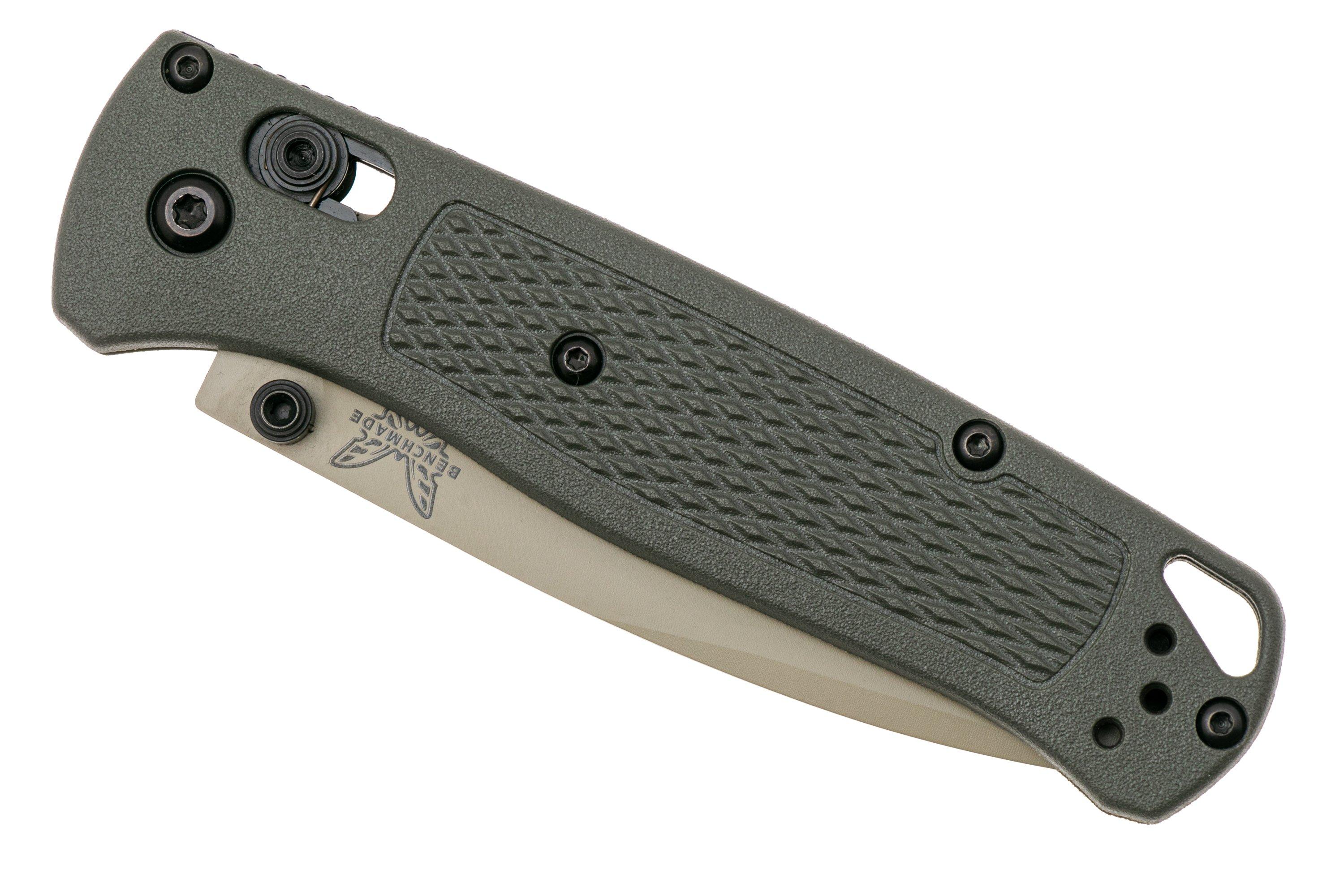 Benchmade Bugout 535TN-11 Cerakote S30V, Dark Olive Grivory, coltello ...