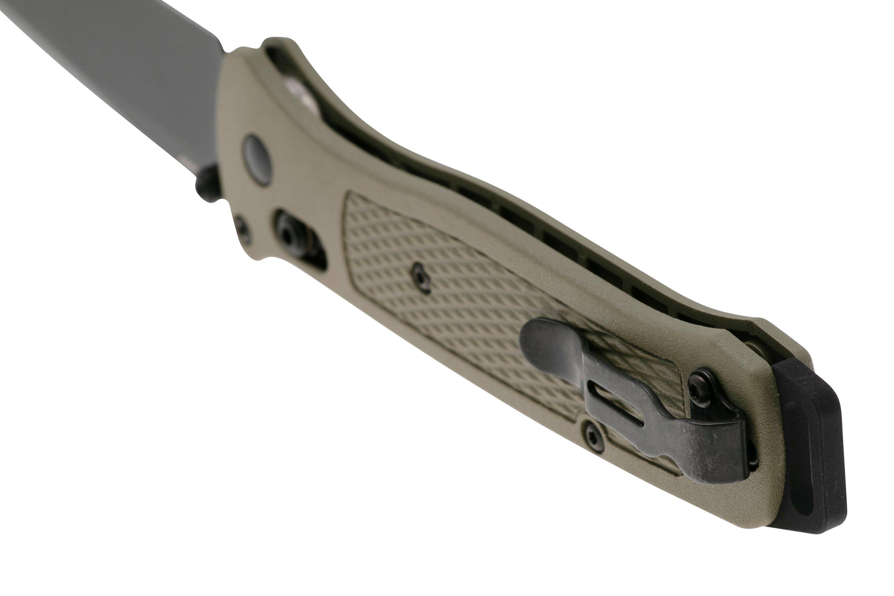 Benchmade Bailout 537BK-06 Black Cerakote CPM S30V, Ranger Green ...