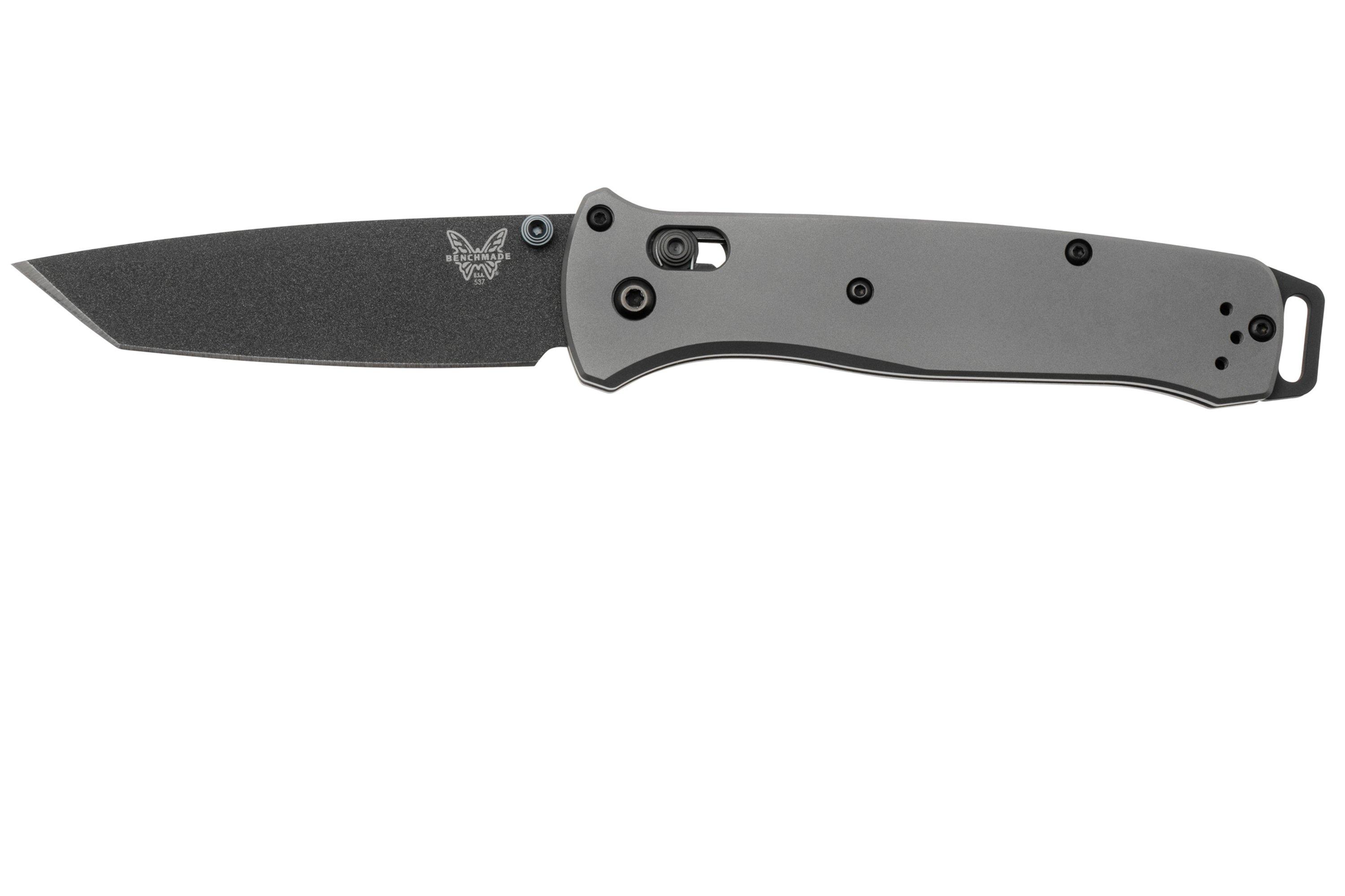 Benchmade Bailout 537BK-2302 Titanium, Gray Cerakote, Limited Edition ...