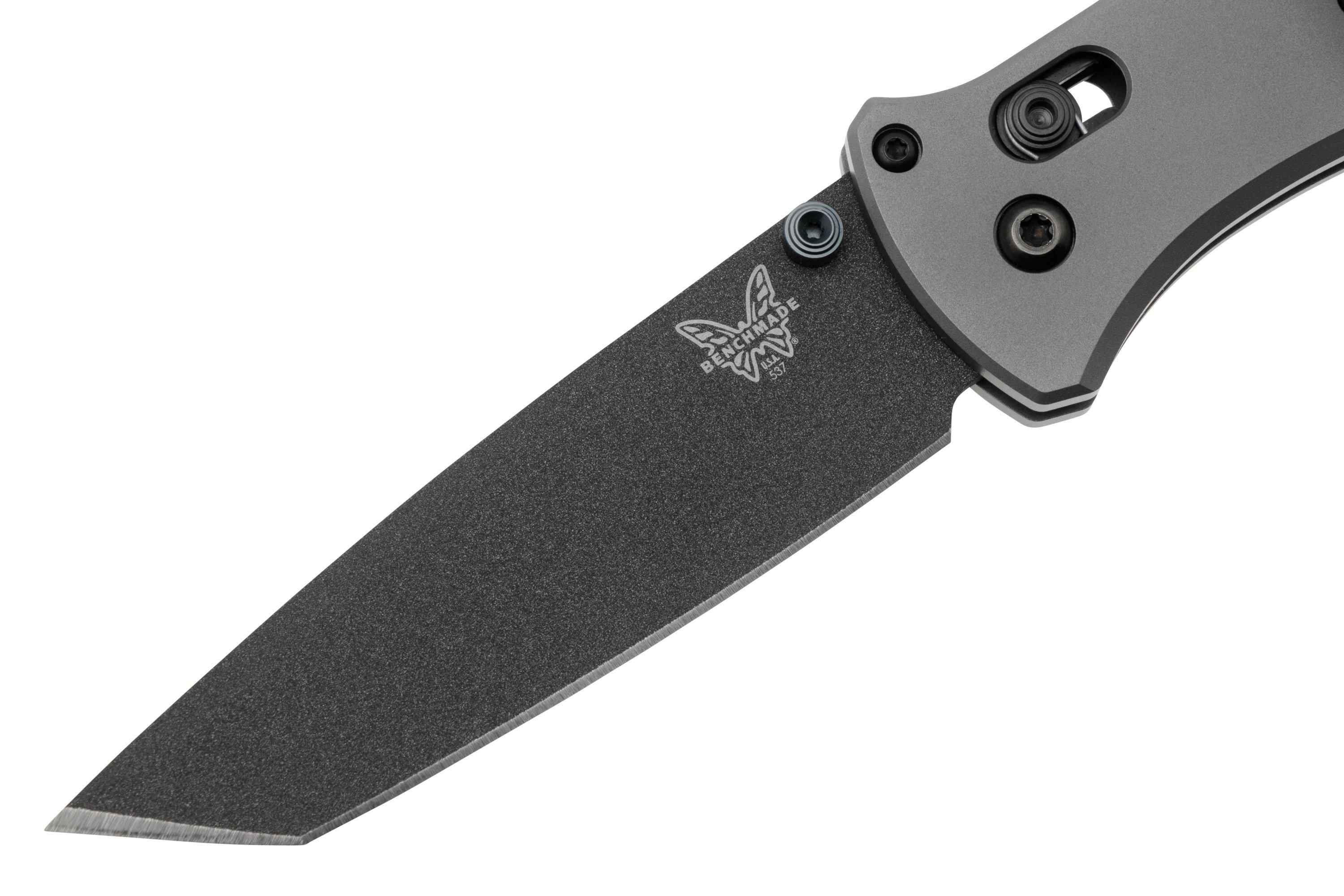 Benchmade Bailout 537BK-2302 Titanium, Gray Cerakote, Limited Edition ...
