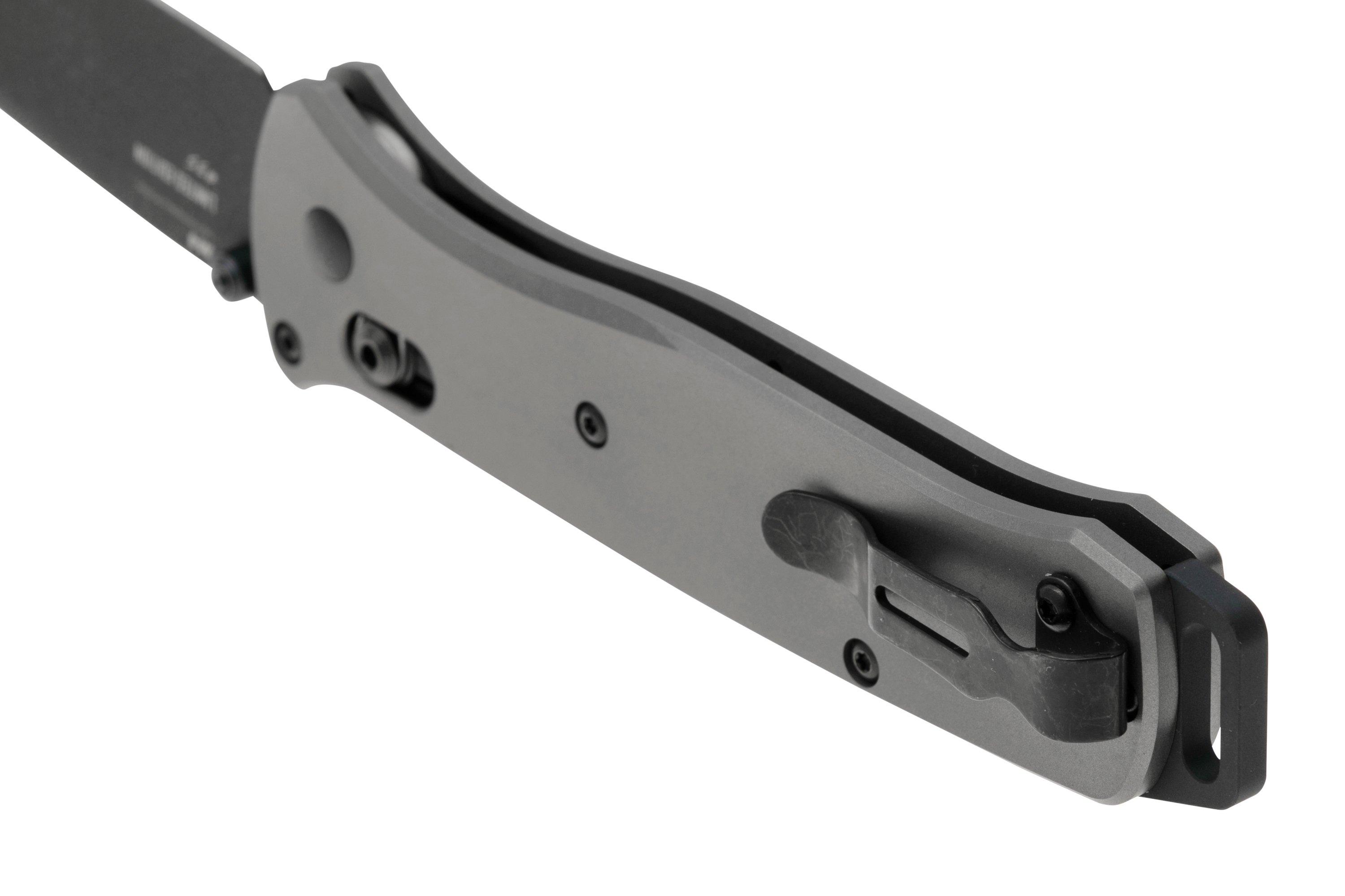 Benchmade Bailout 537BK-2302 Titanium, Gray Cerakote, Limited Edition ...