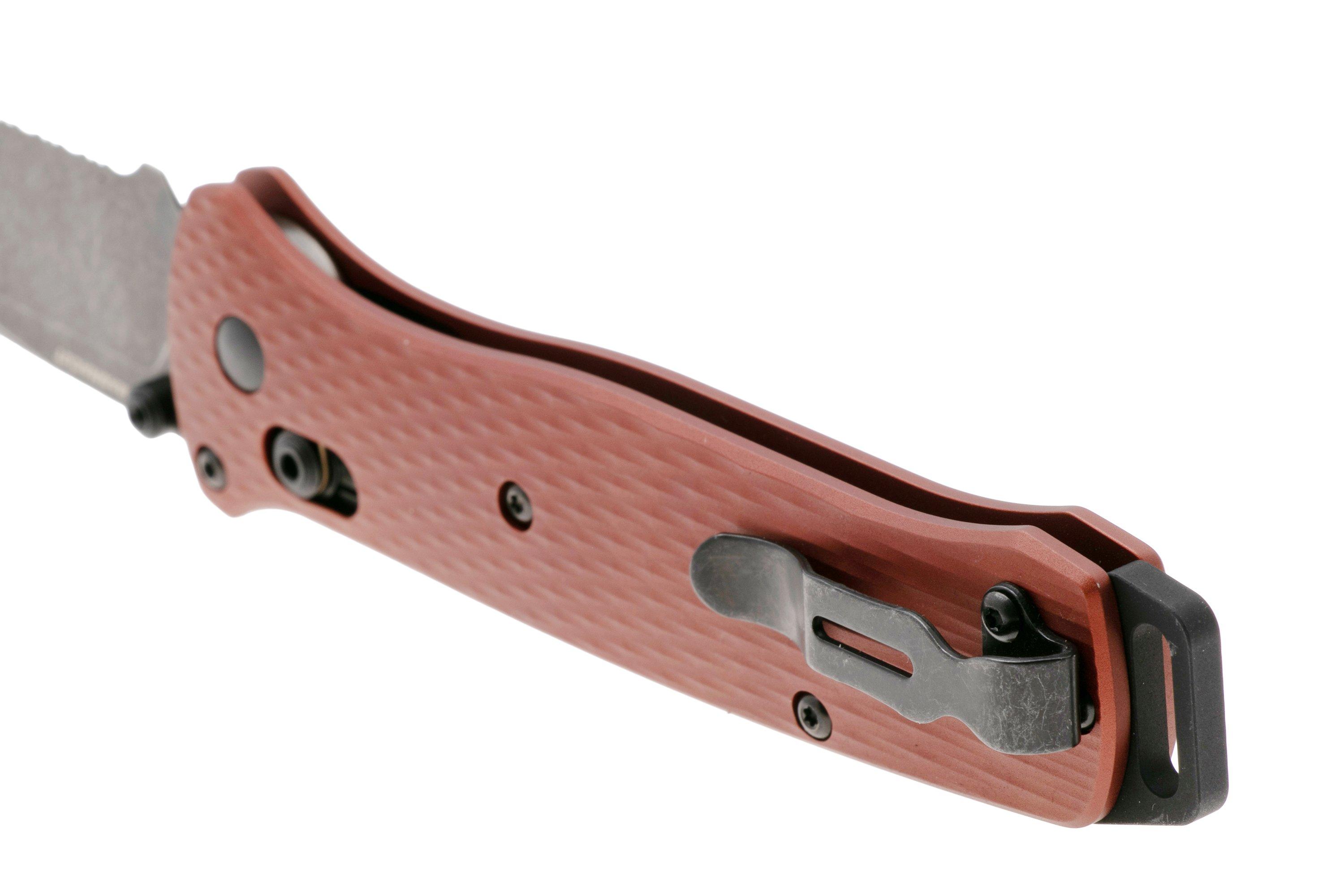 Benchmade Bailout 537SBK-07 Blackwashed Cerakote CPM Magnacut Tanto ...