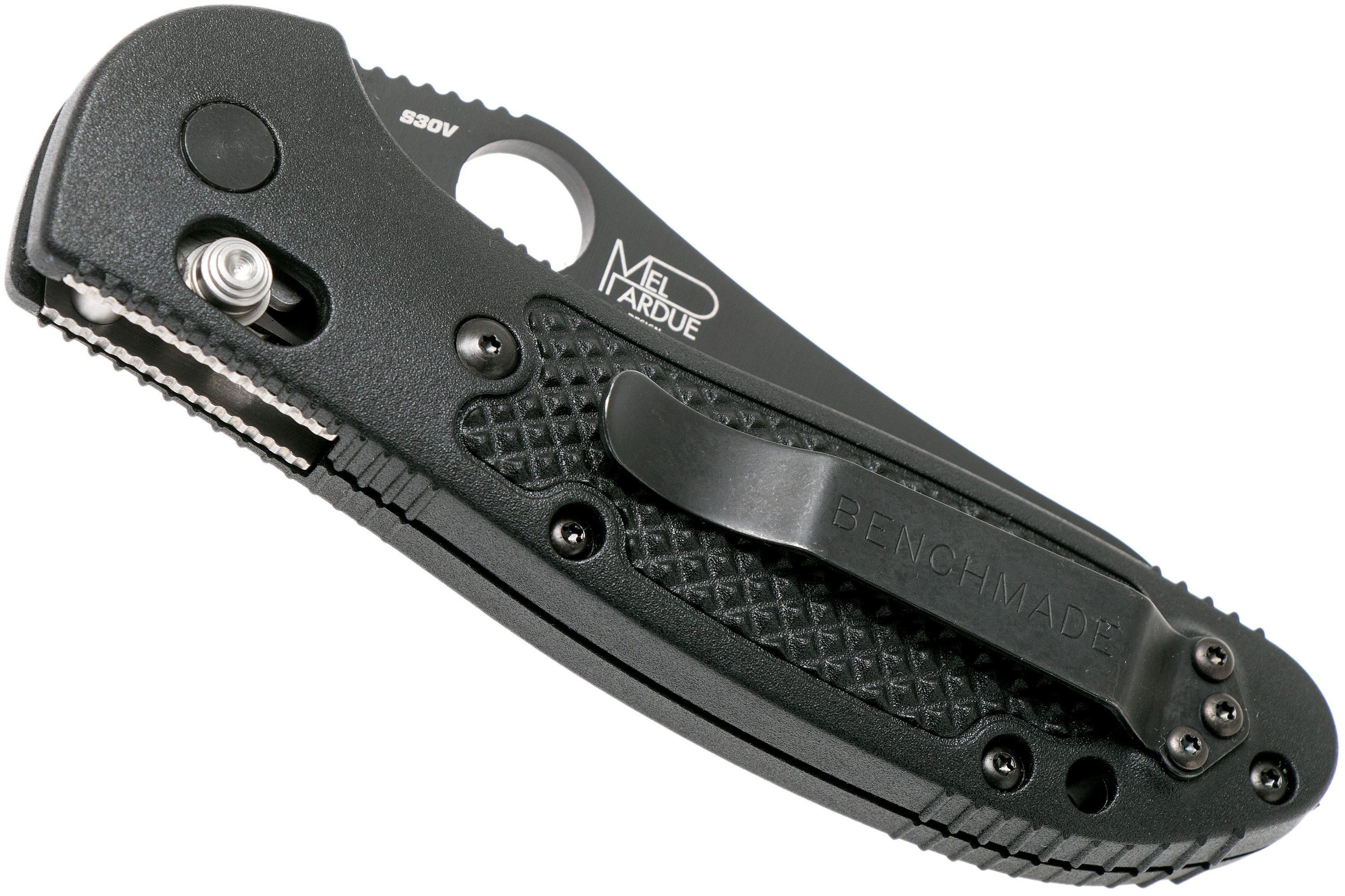 Benchmade Griptilian 550BK CPM S30V pocket knife, Mel Pardue design ...