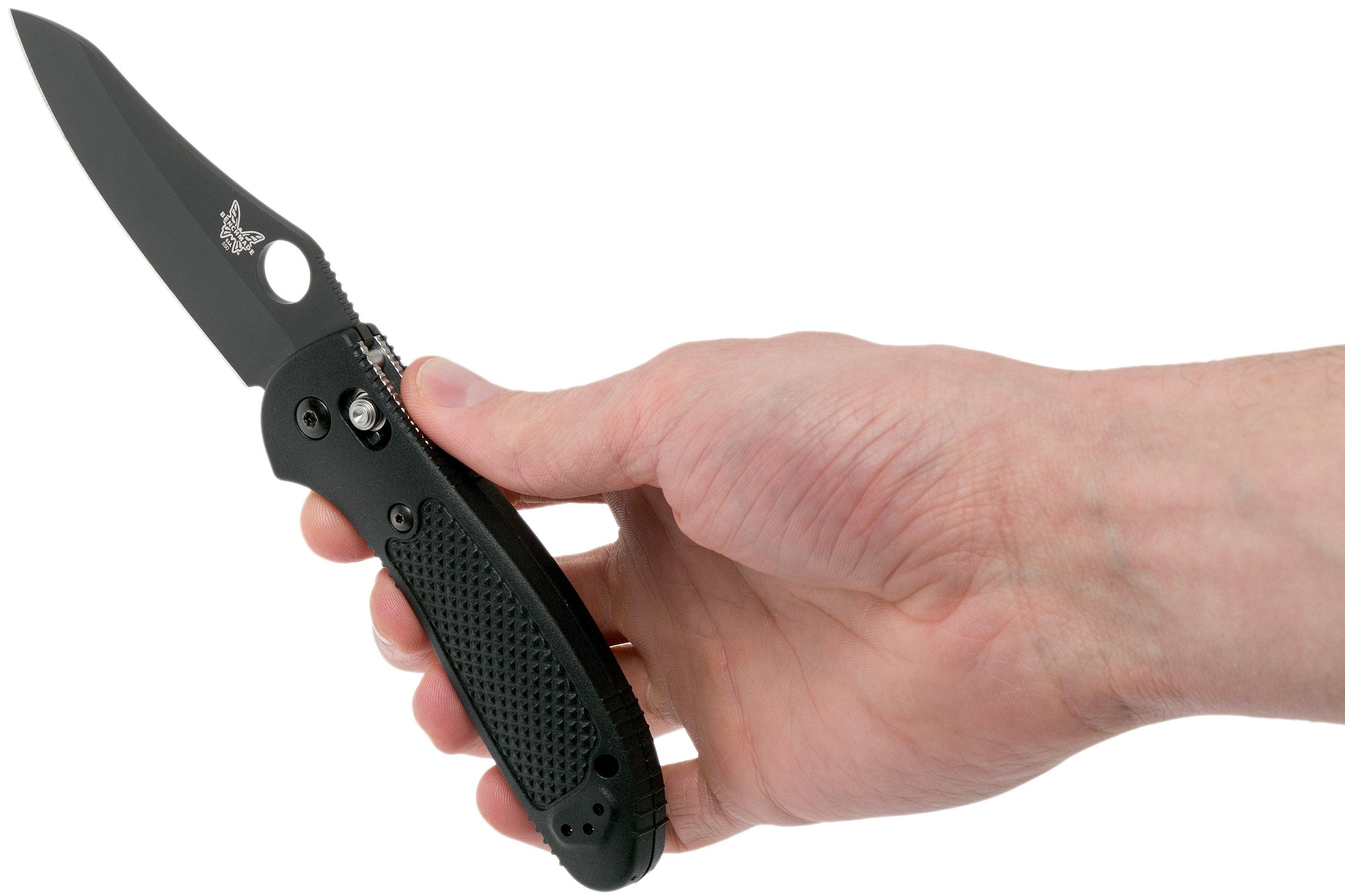 Benchmade Griptilian 550BK CPM S30V pocket knife, Mel Pardue design ...