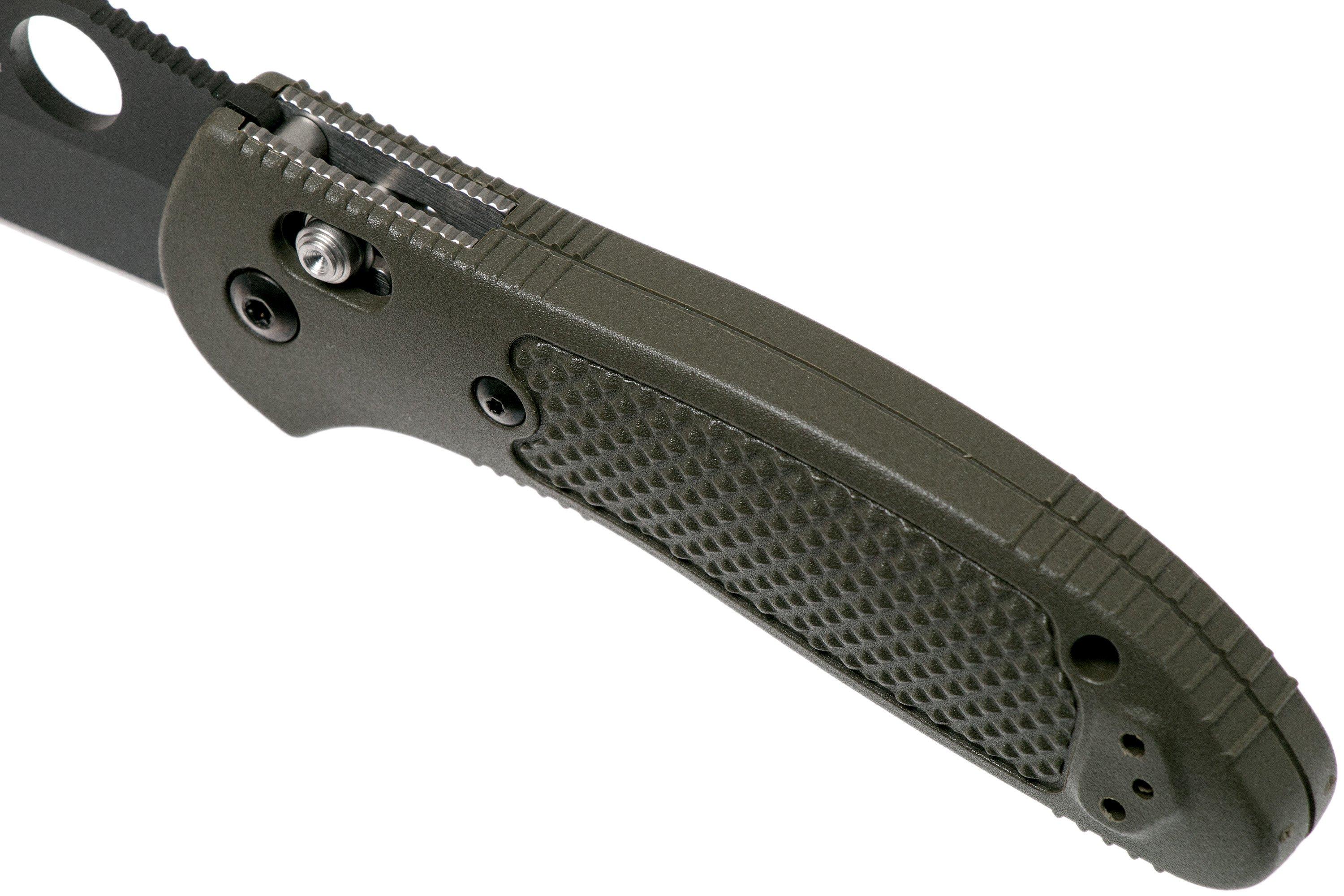 Benchmade Griptilian 550BKOD CPM S30V pocket knife, Mel Pardue design ...