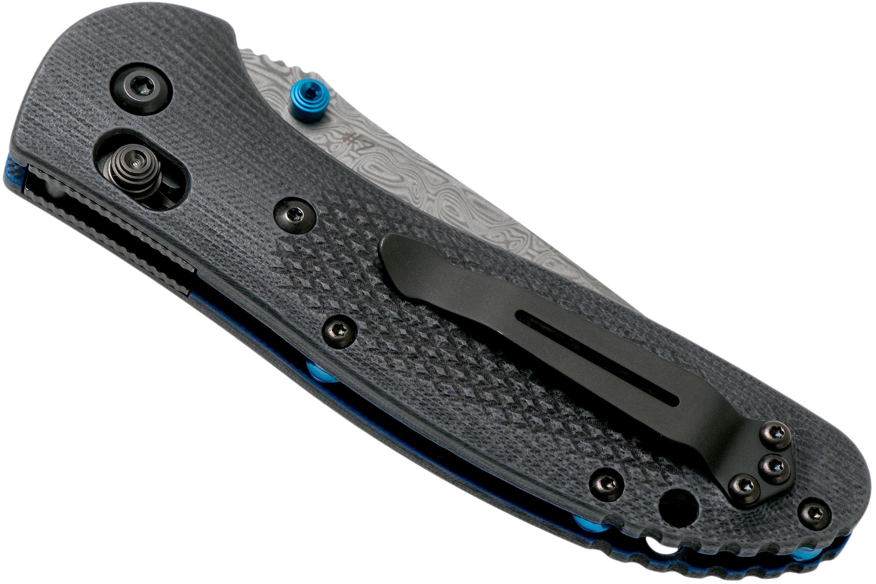 Benchmade 551-191 Gold GRIPTILIAN, Damasteel | Advantageously shopping ...