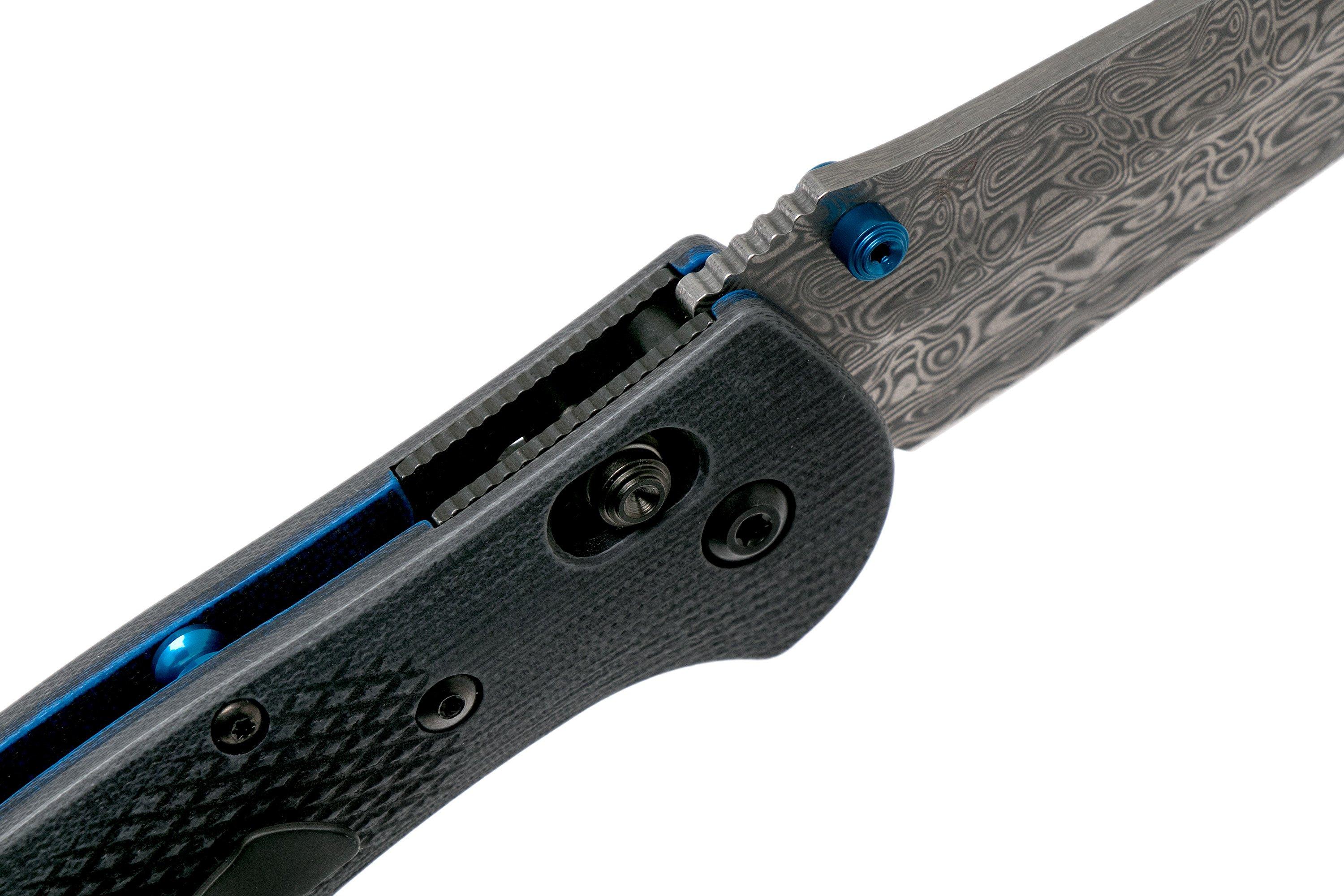 Benchmade 551-191 Gold GRIPTILIAN, Damasteel | Advantageously shopping ...