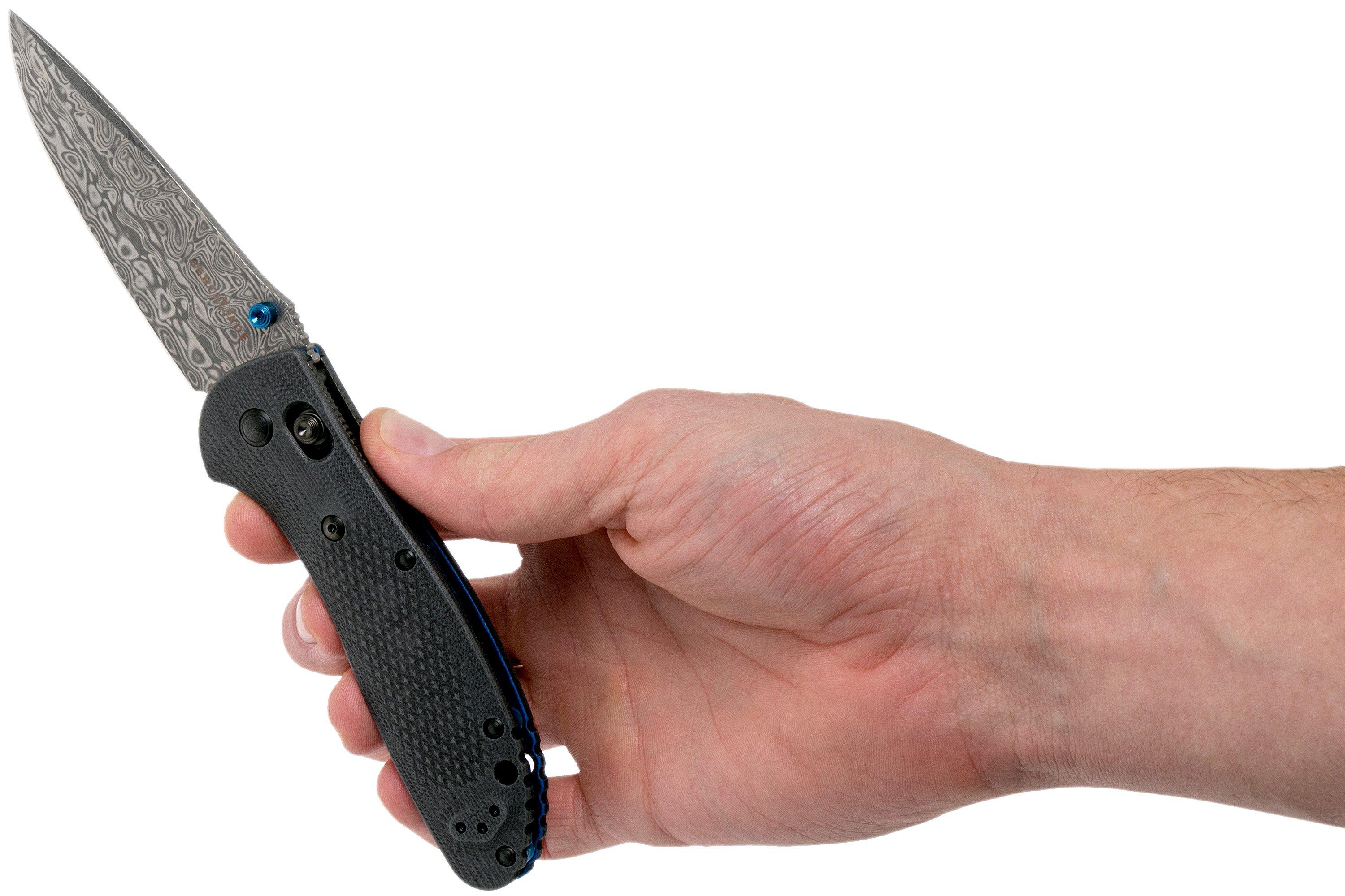 Benchmade 551-191 Gold GRIPTILIAN, Damasteel | Advantageously shopping ...