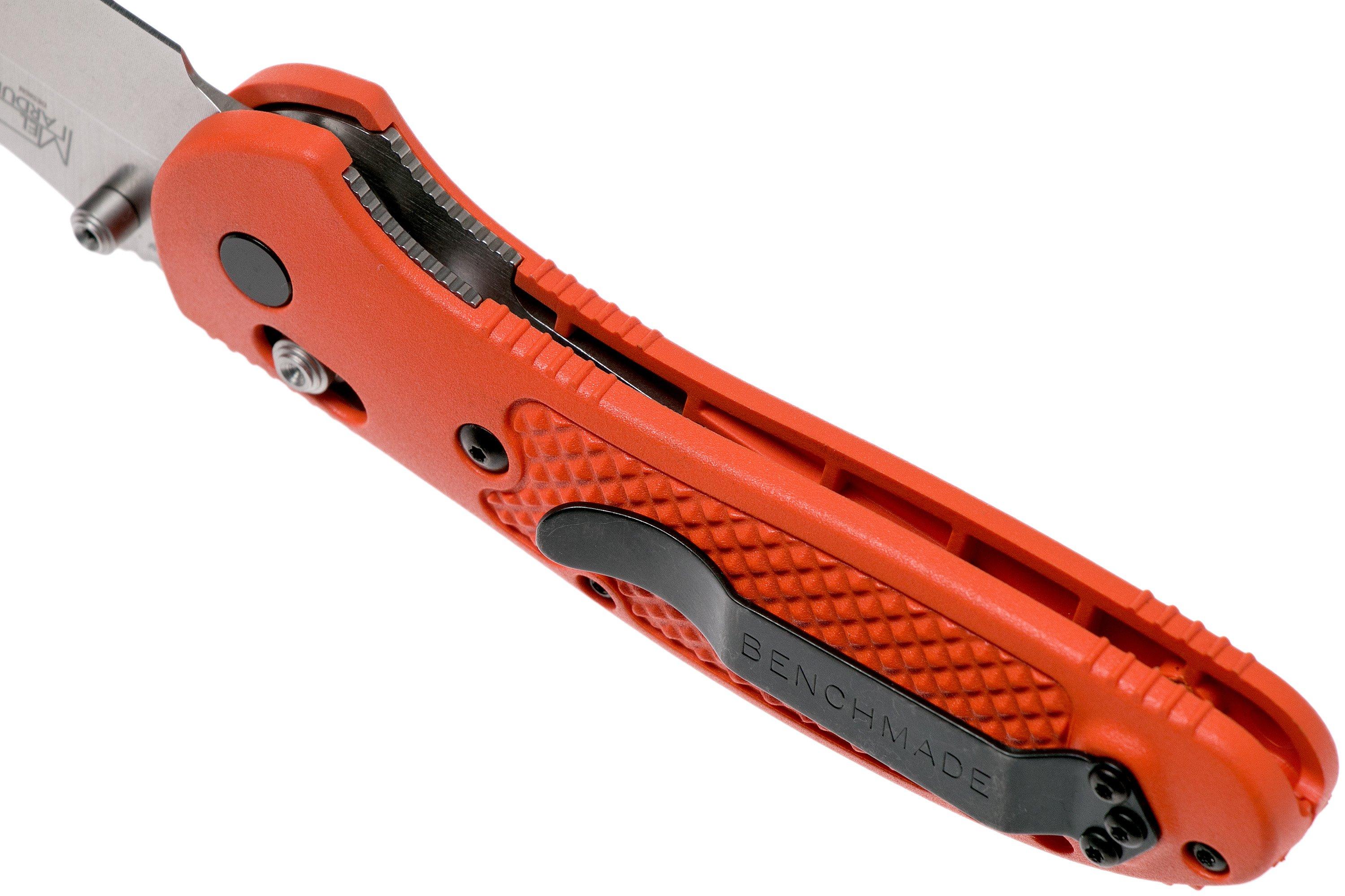 Benchmade Griptilian 551ORG-S30V pocket knife, Mel Pardue design ...