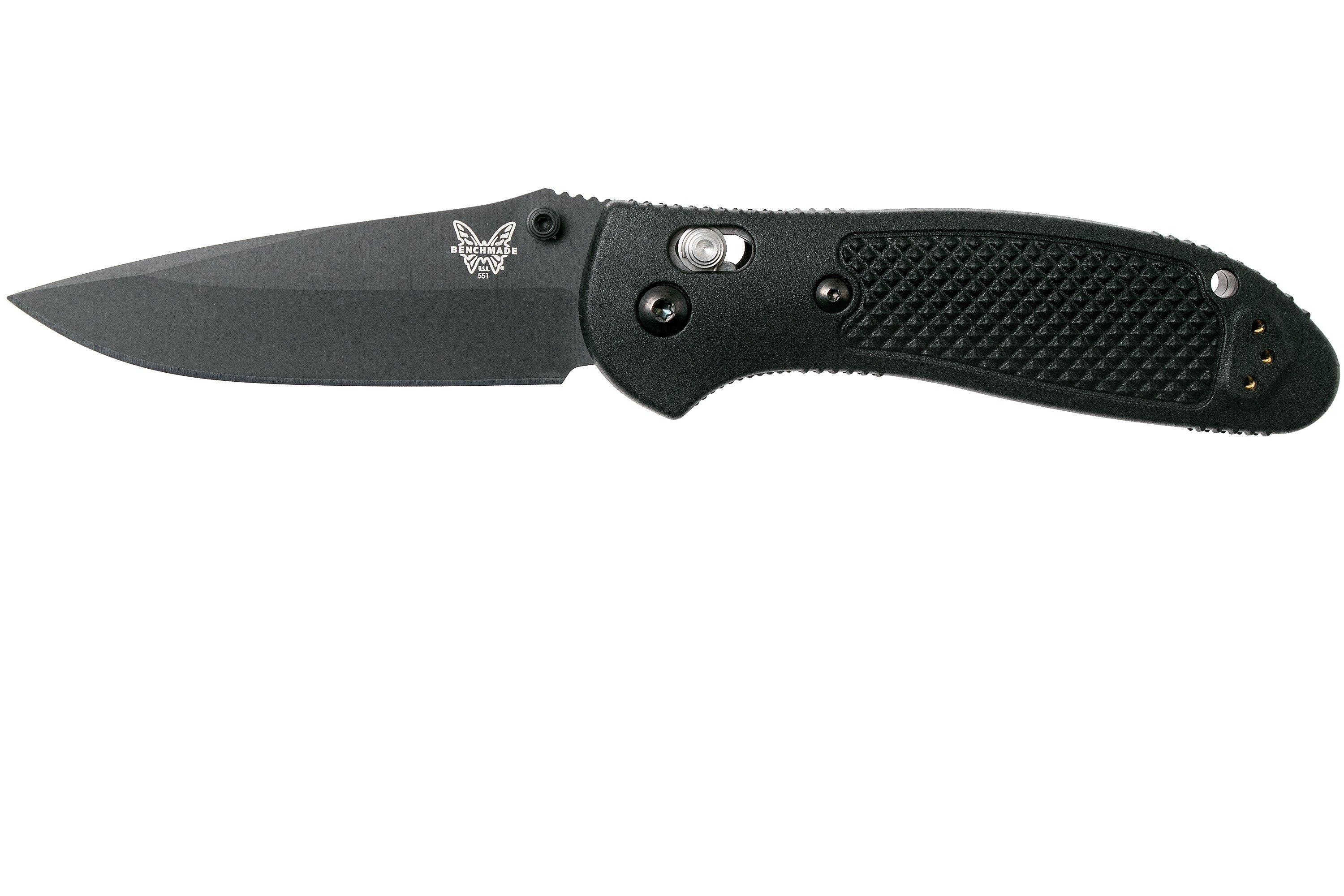 Benchmade Griptilian 551BK-S30V pocket knife, Mel Pardue design ...
