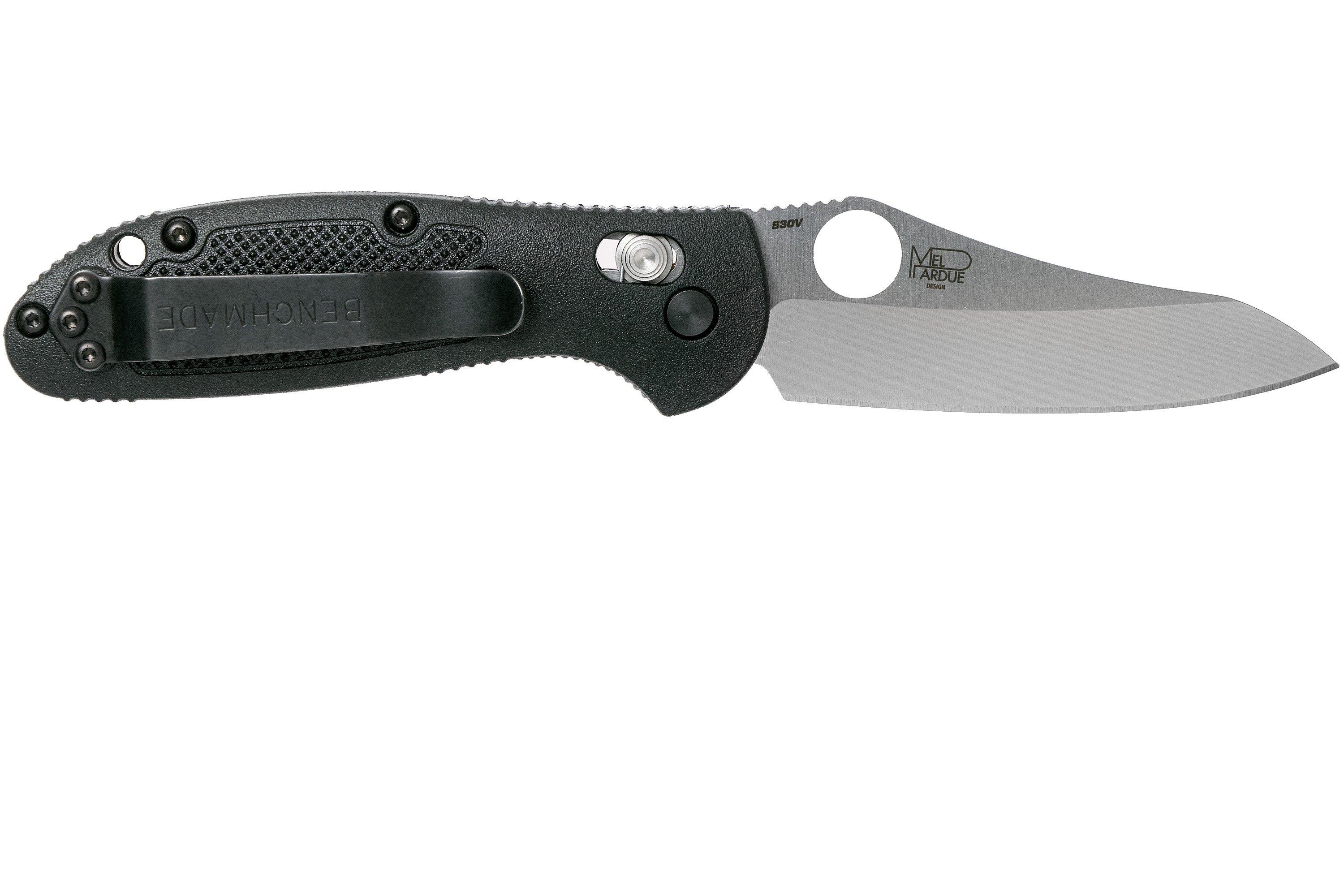 Benchmade Mini-Griptilian 555-S30V pocket knife, Mel Pardue design ...