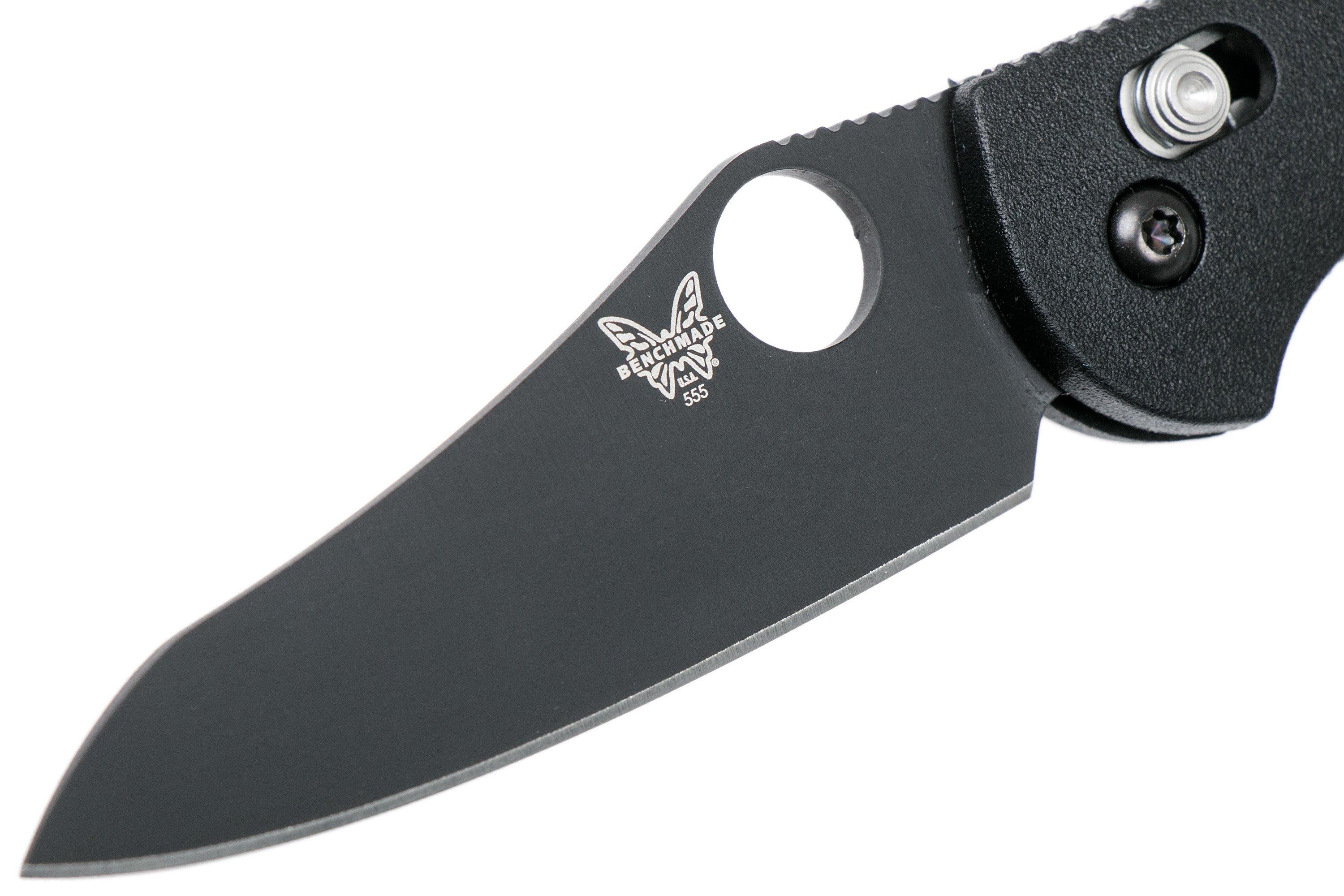 Benchmade Mini-Griptilian 555BK-S30V pocket knife, Mel Pardue design ...