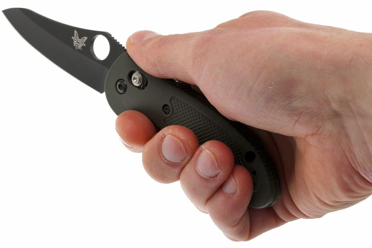 Benchmade Mini-Griptilian, 555BKHGOD | Advantageously shopping at ...