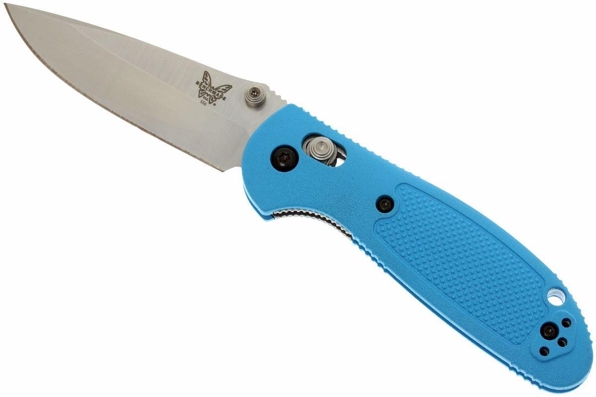 Benchmade Mini-Griptilian, 556-BLU | Advantageously shopping at ...