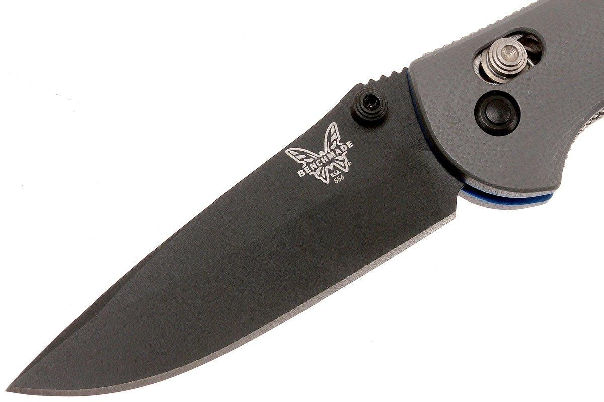 Benchmade Mini-Griptilian 556BK-1 black, CPM-20CV | Advantageously ...