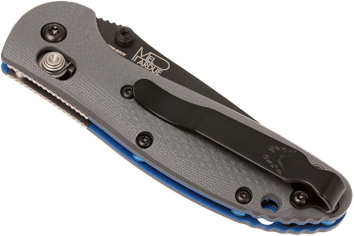 Benchmade Mini-Griptilian 556BK-1 black, CPM-20CV | Advantageously ...