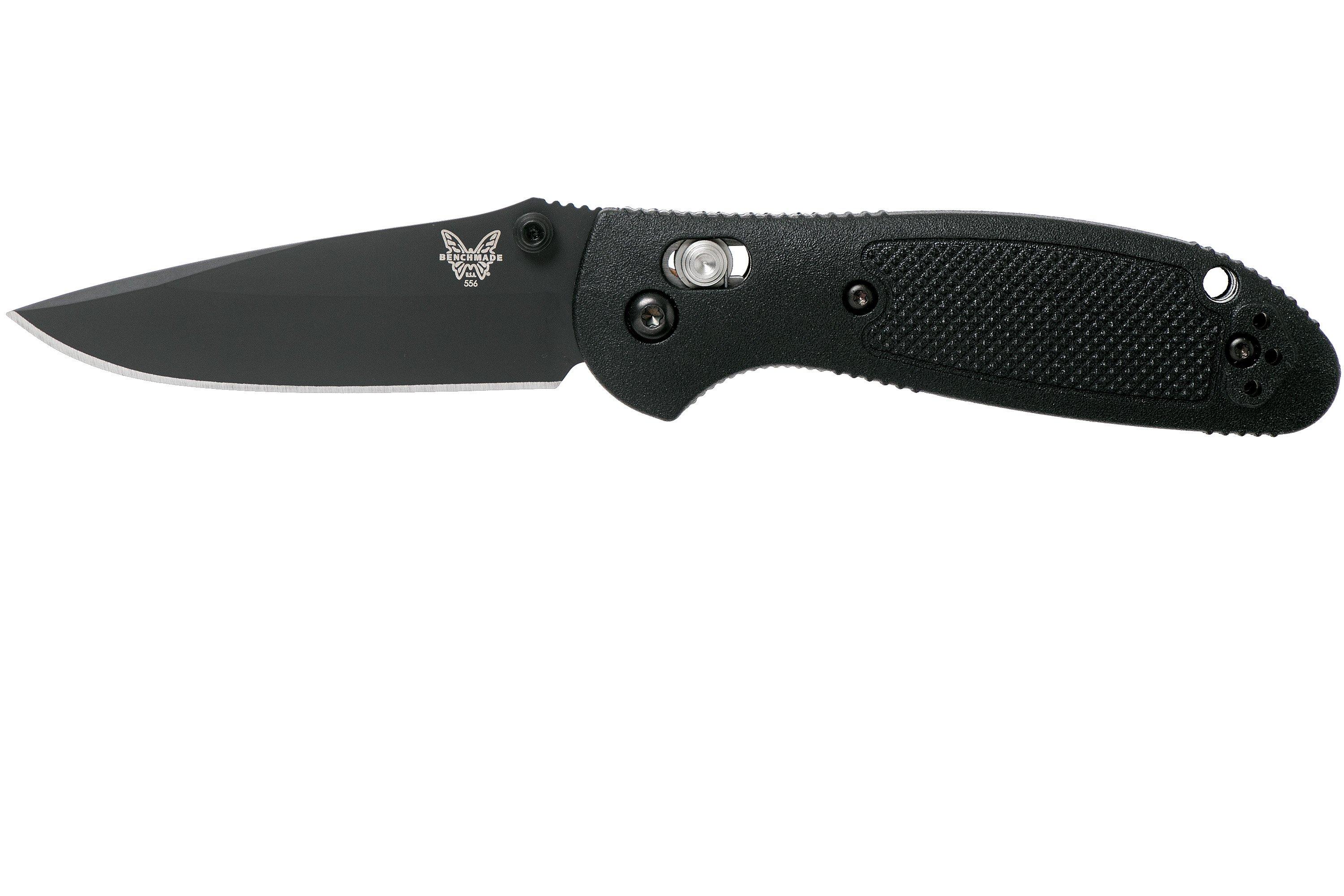 Benchmade Mini-Griptilian 556BK-S30V pocket knife, Mel Pardue design ...