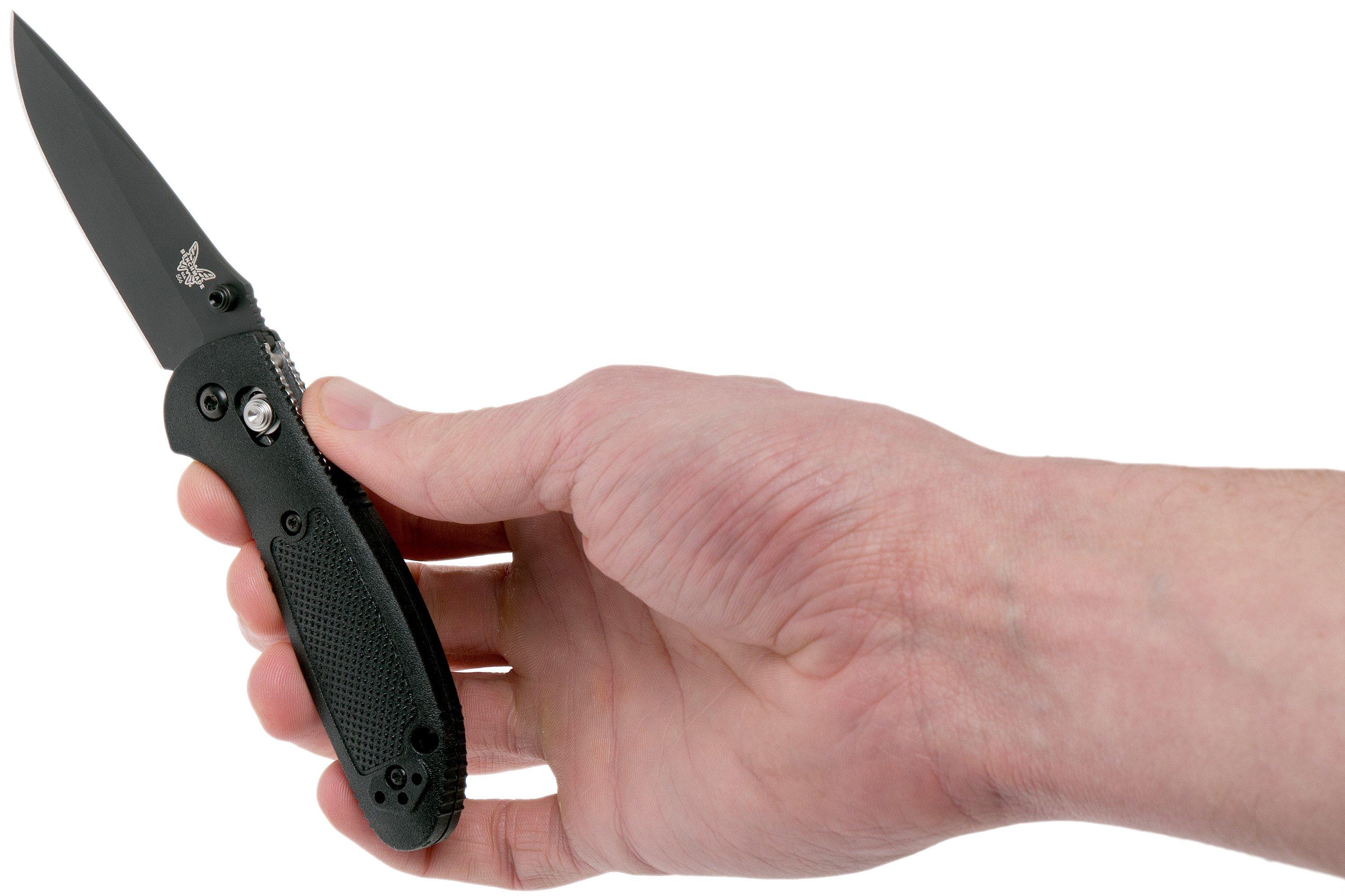 Benchmade Mini-Griptilian 556BK-S30V pocket knife, Mel Pardue design ...