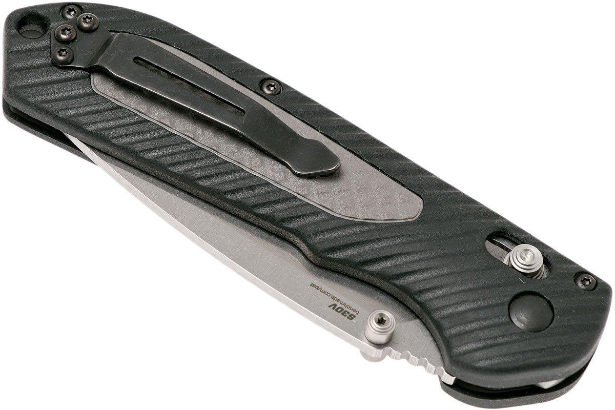 Benchmade 560 Freek pocket knife, plain edge satin blade ...