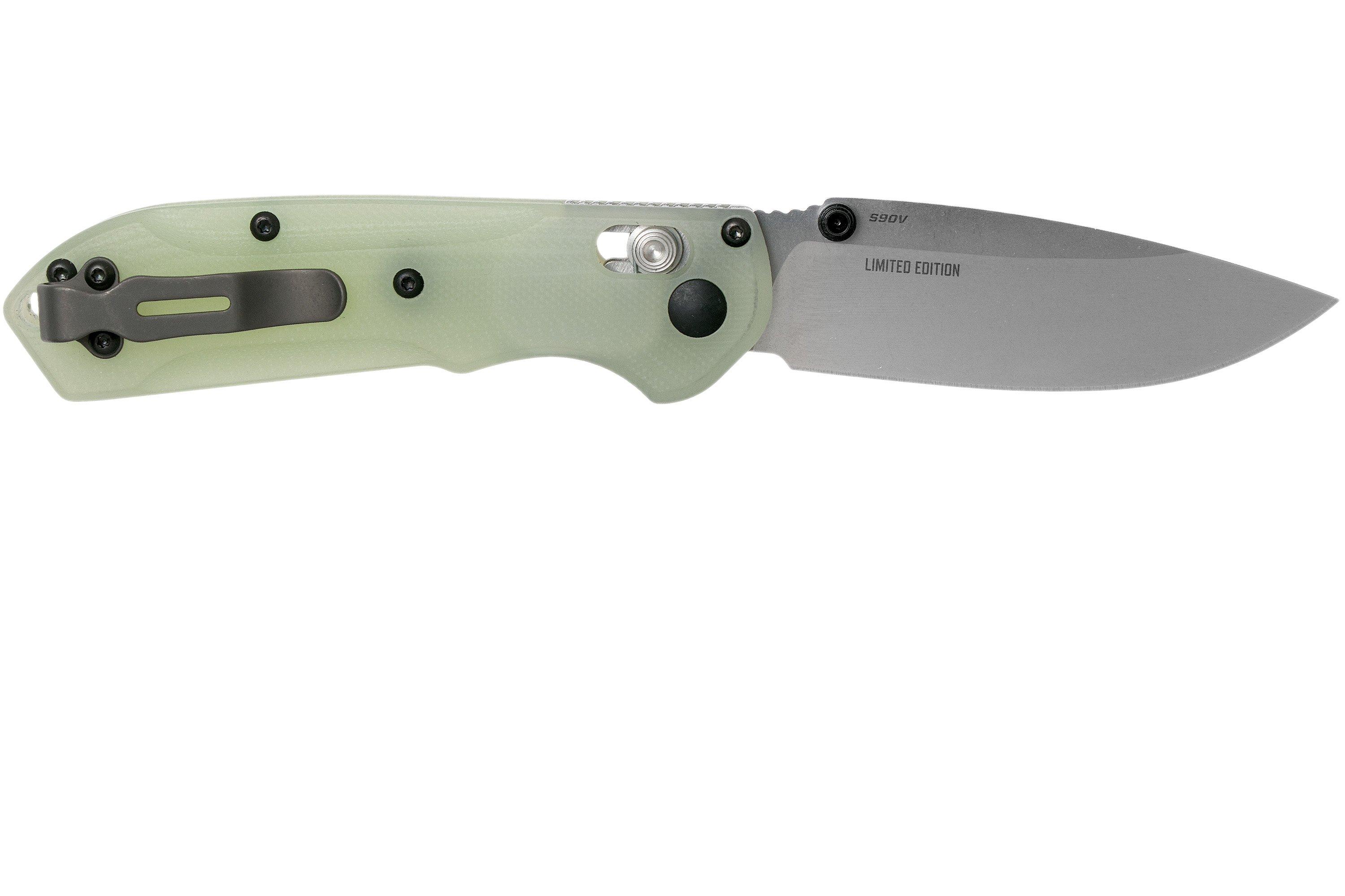 Benchmade Mini Freek 565-2101 Green G10, CPM S90V, Shot Show 2021 ...