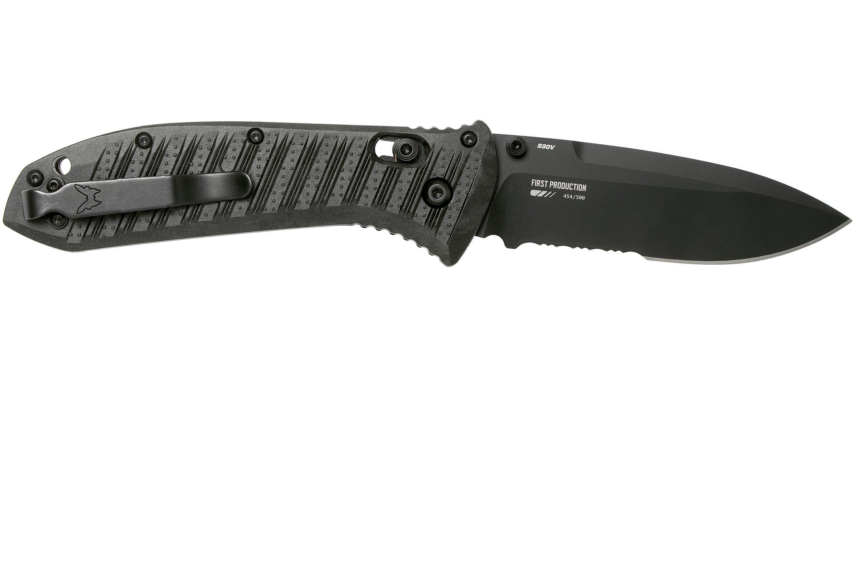 Benchmade Presidio II Black 570SBK-1 CF-Elite pocket knife ...