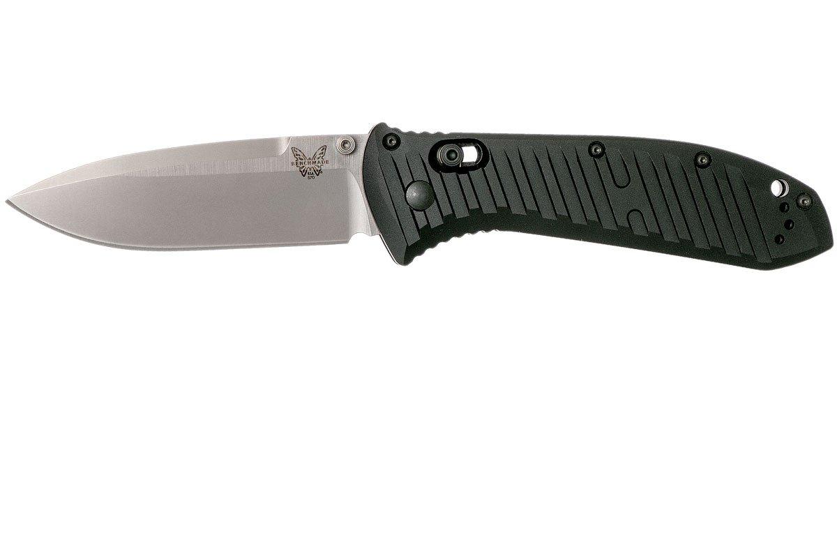 Benchmade Presidio II 570 pocket knife, plain edge satin blade ...