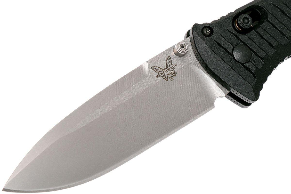 Benchmade Presidio II 570 pocket knife, plain edge satin blade ...