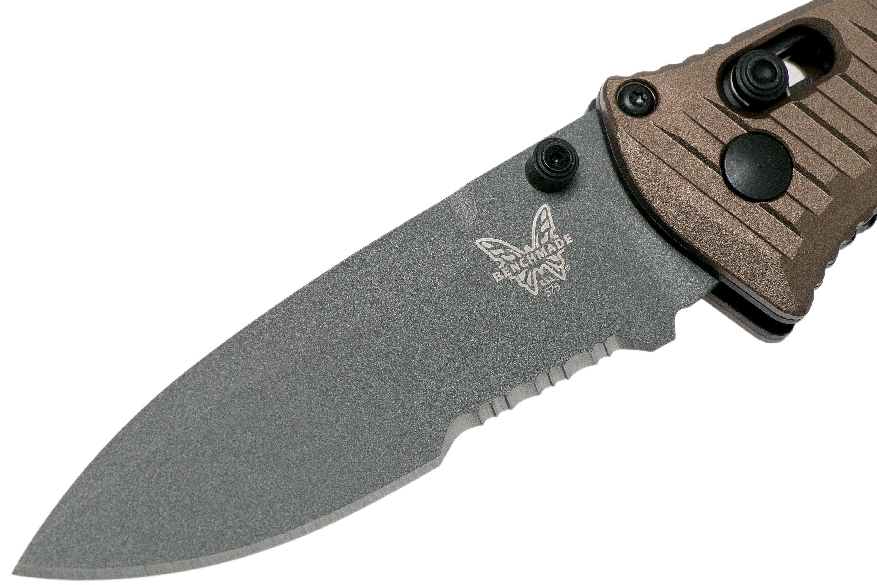 Benchmade Mini Presidio II Serrated 575SGY-2001 Shot Show 2020 Limited ...