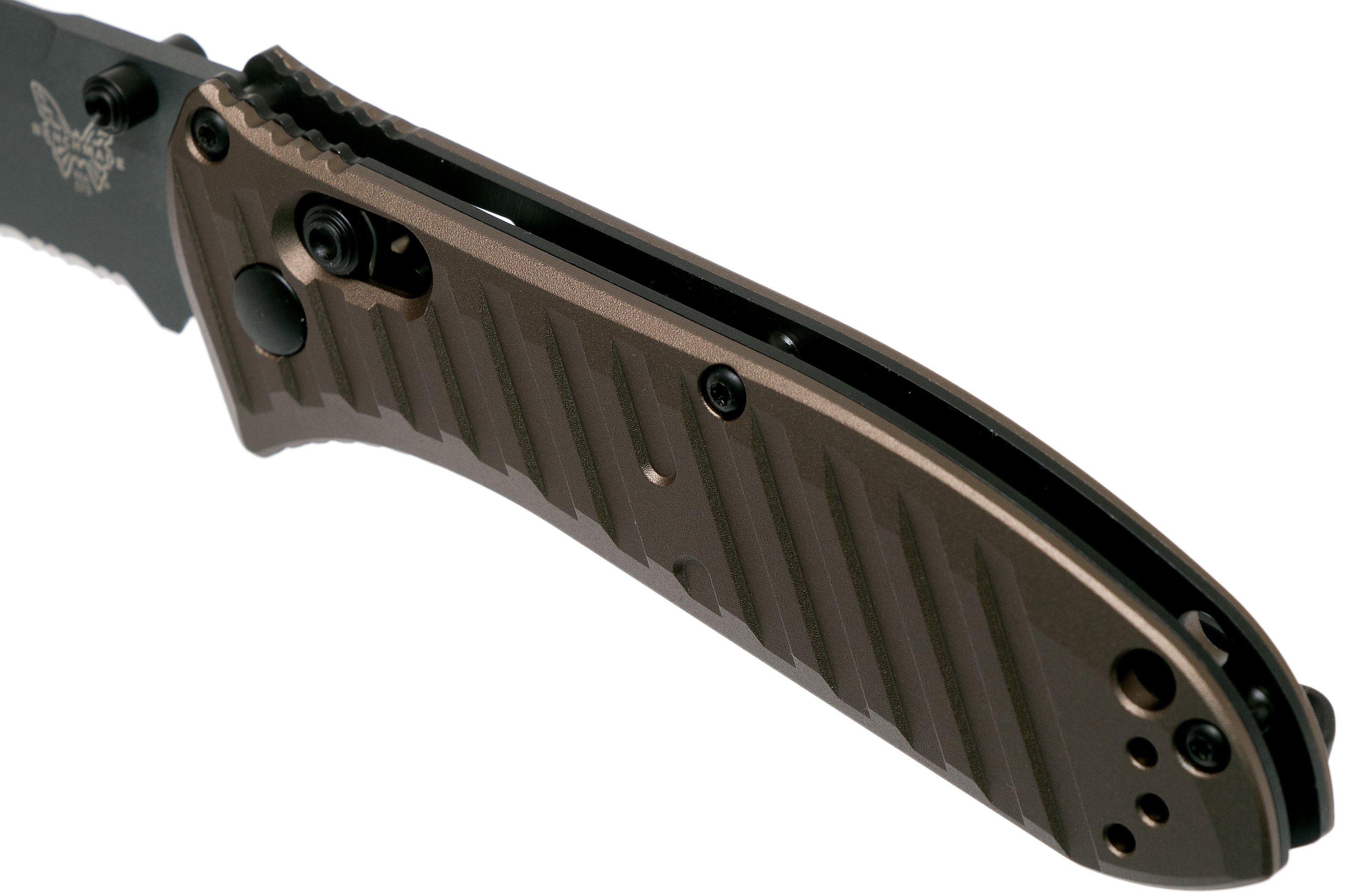 Benchmade Mini Presidio II Serrated 575SGY-2001 Shot Show 2020 Limited ...