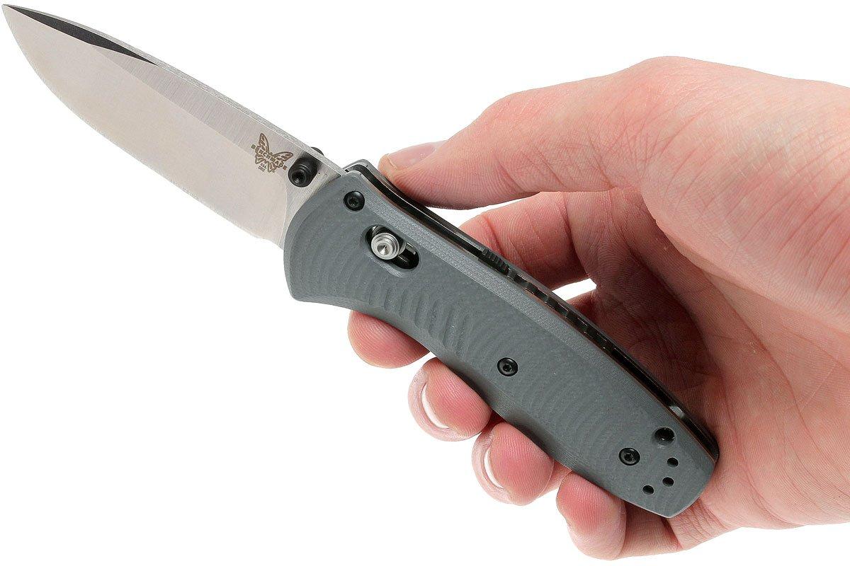 Benchmade 585-2 Mini-Barrage PE G10 | Advantageously shopping at ...