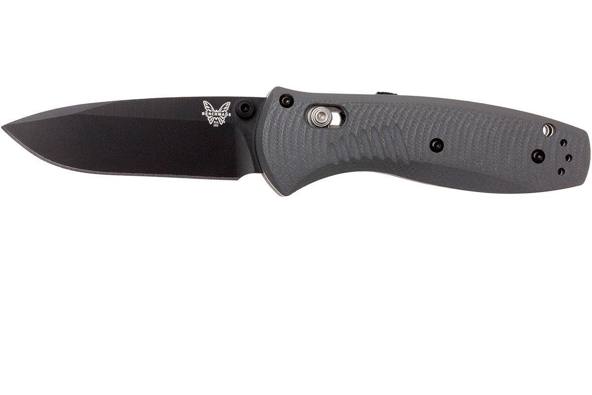 Benchmade 585-2 Mini-Barrage PE G10, noir | Achetez à prix avantageux ...