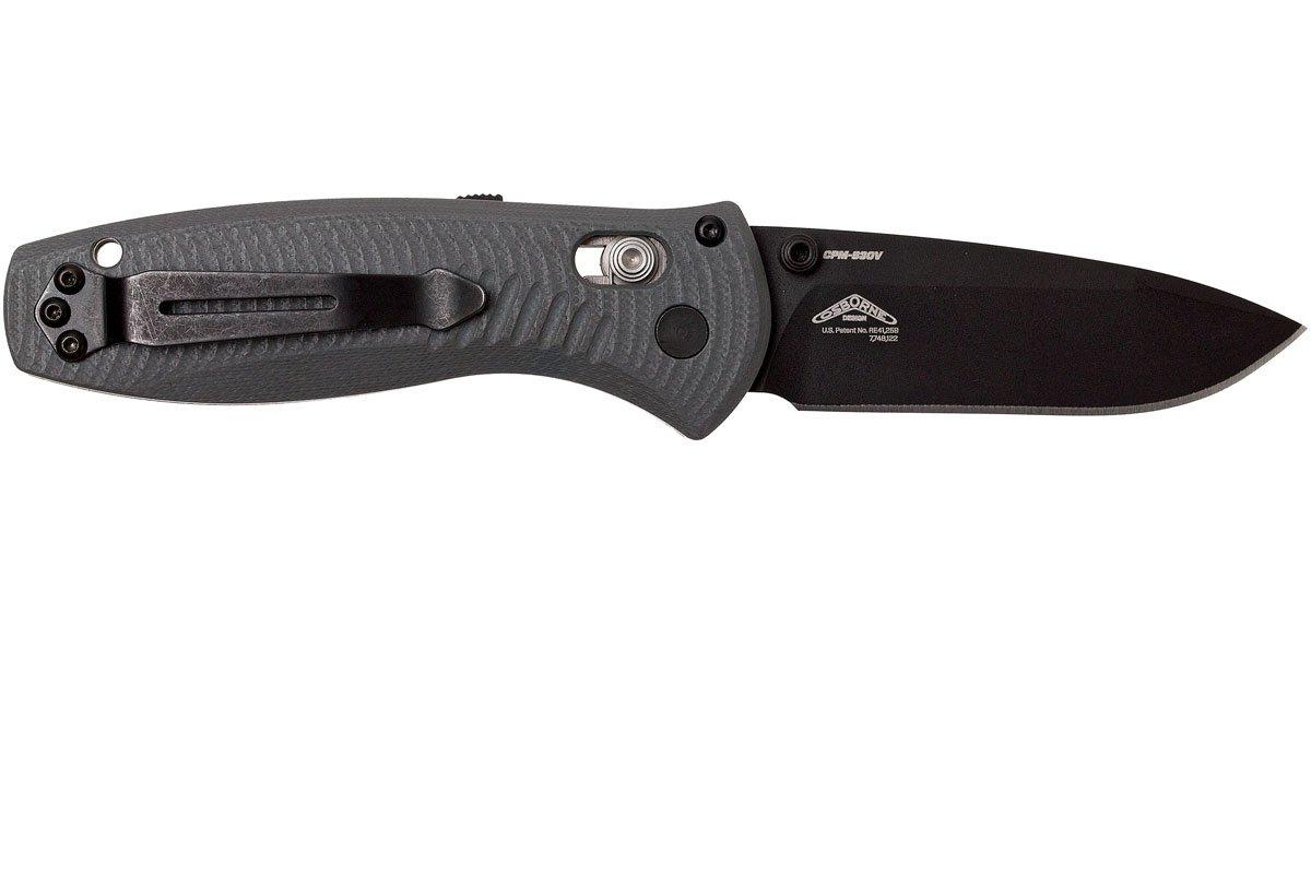 Benchmade 585-2 Mini-Barrage PE G10, black | Advantageously shopping at ...